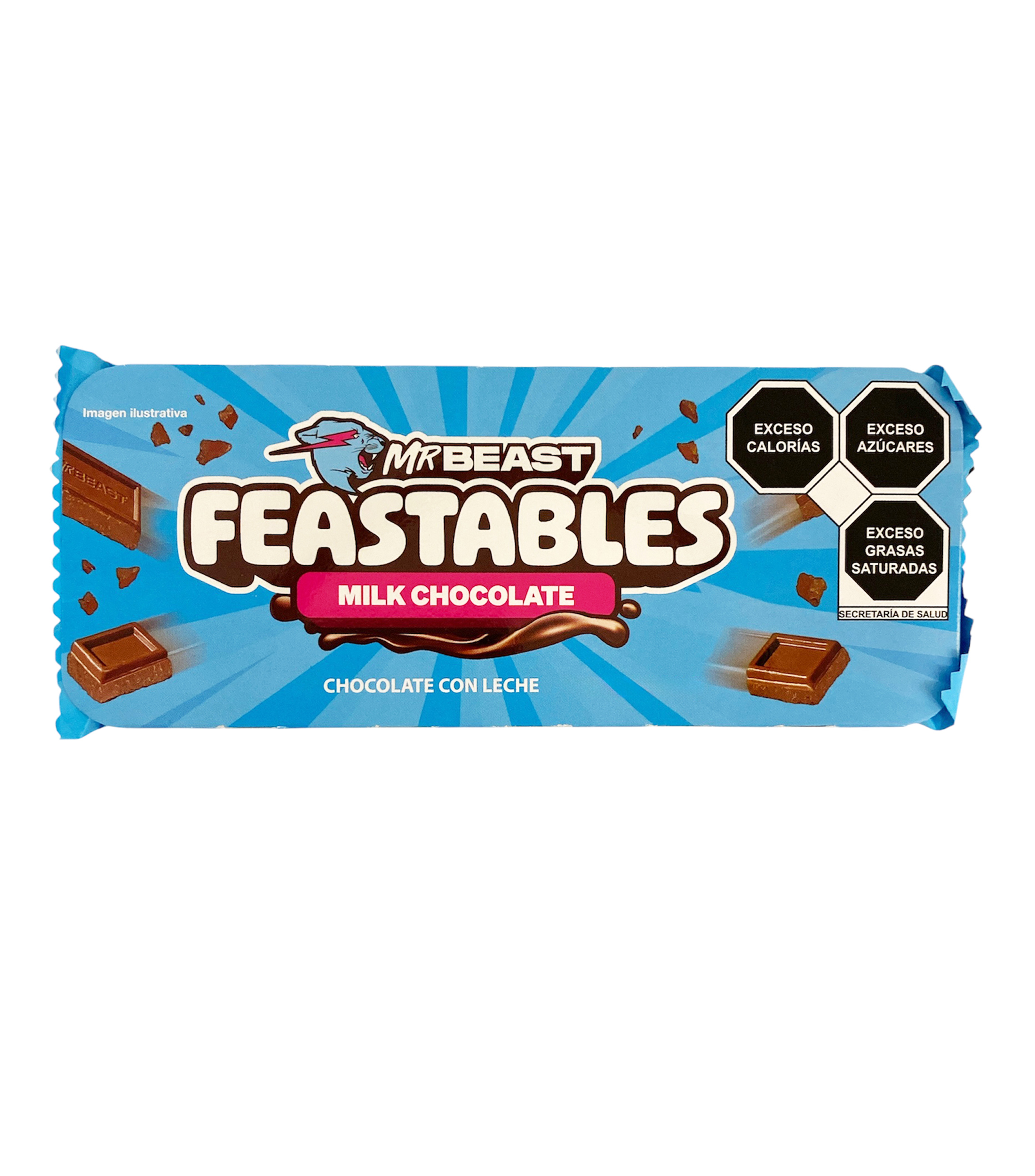Feastables: Chocolate con Leche, 60 g | El Palacio de Hierro