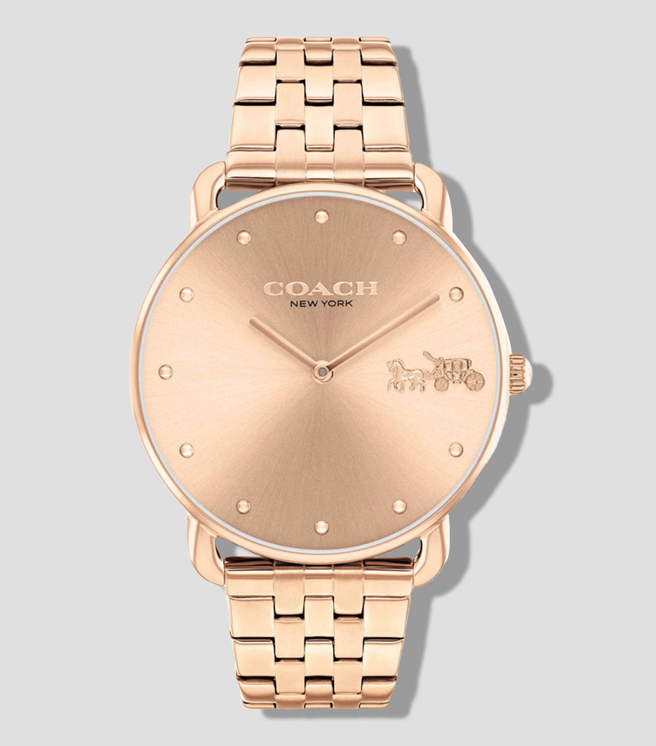 COACH: Reloj para Mujer Elliot Casual, Oro rosa | El Palacio de Hierro