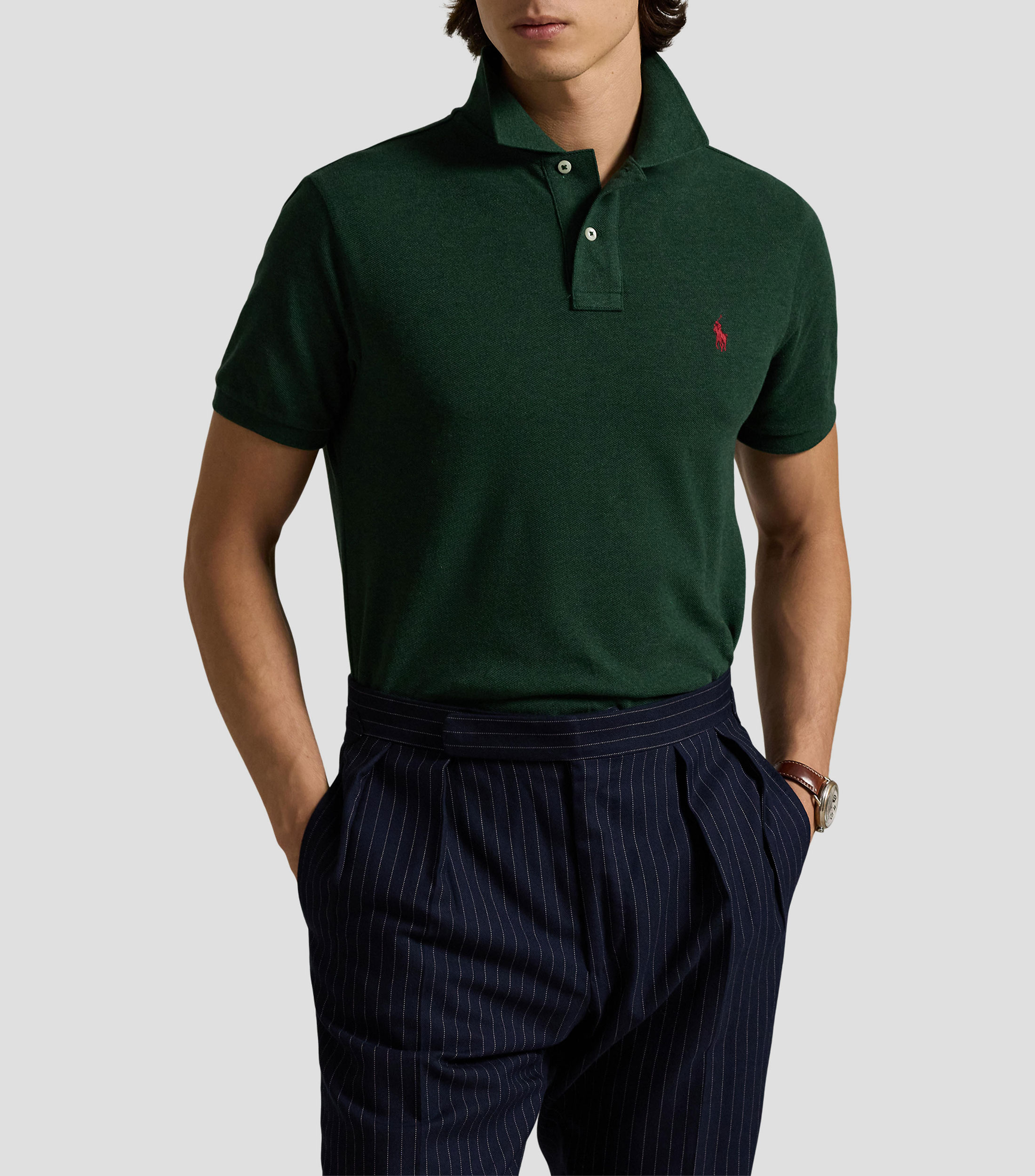 Polo Ralph Lauren: Playera tipo polo de maga corta con logo Hombre | El ...