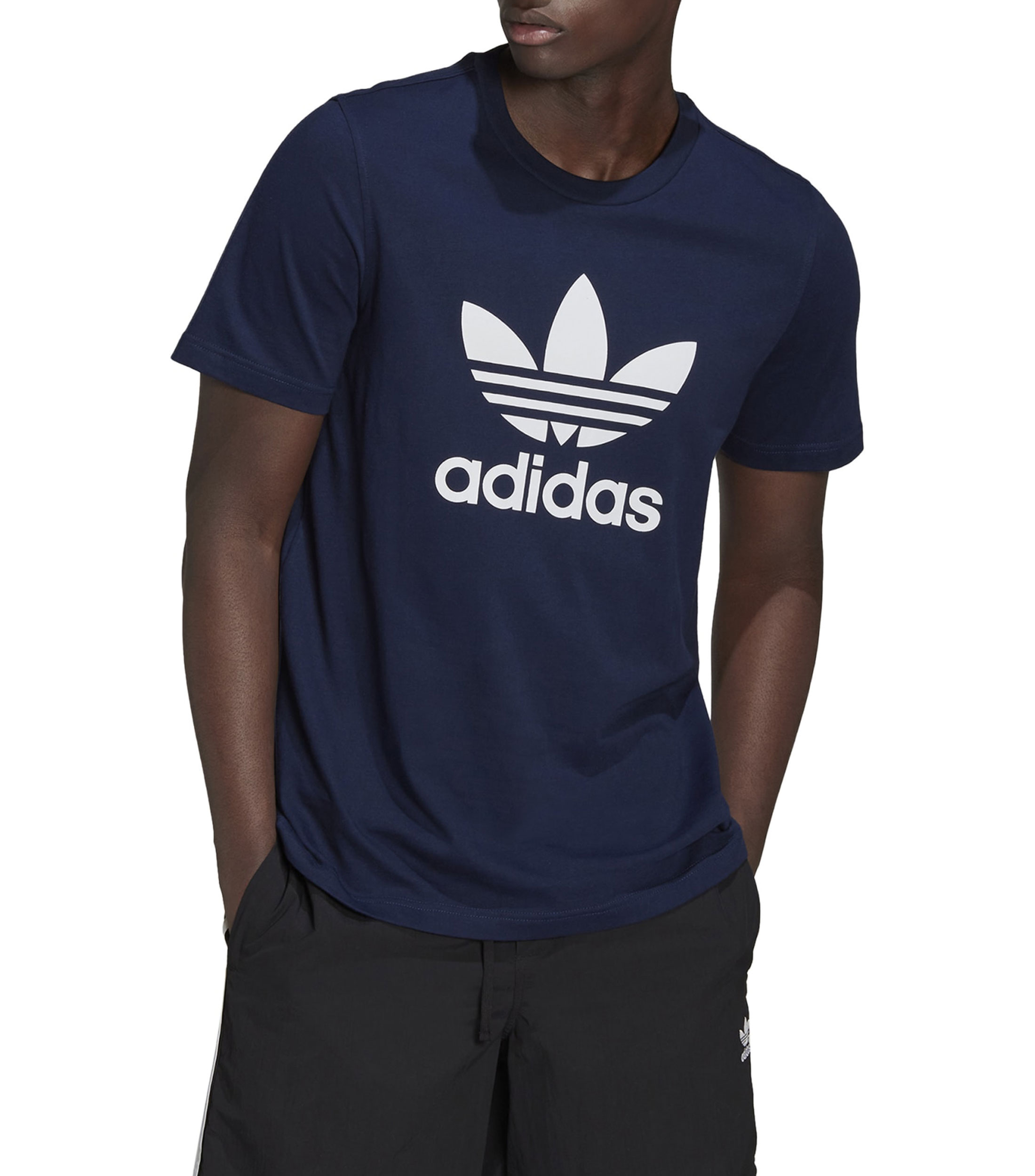 Adidas: Playera para correr azul Trefoil Hombre | El Palacio de Hierro