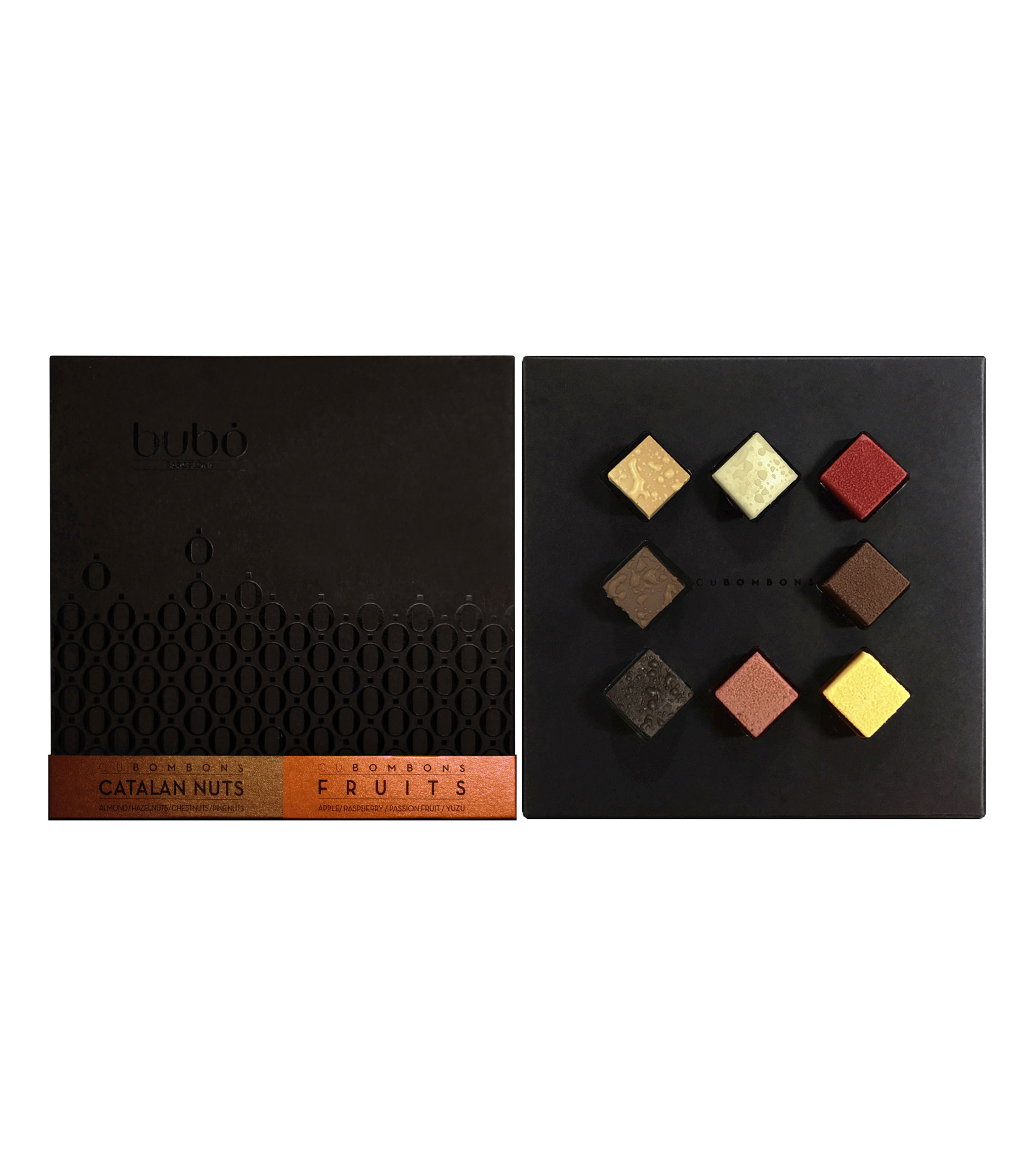 Bubó Box 8 Catalán Nuts Fruits, 60 gr - El Palacio de Hierro