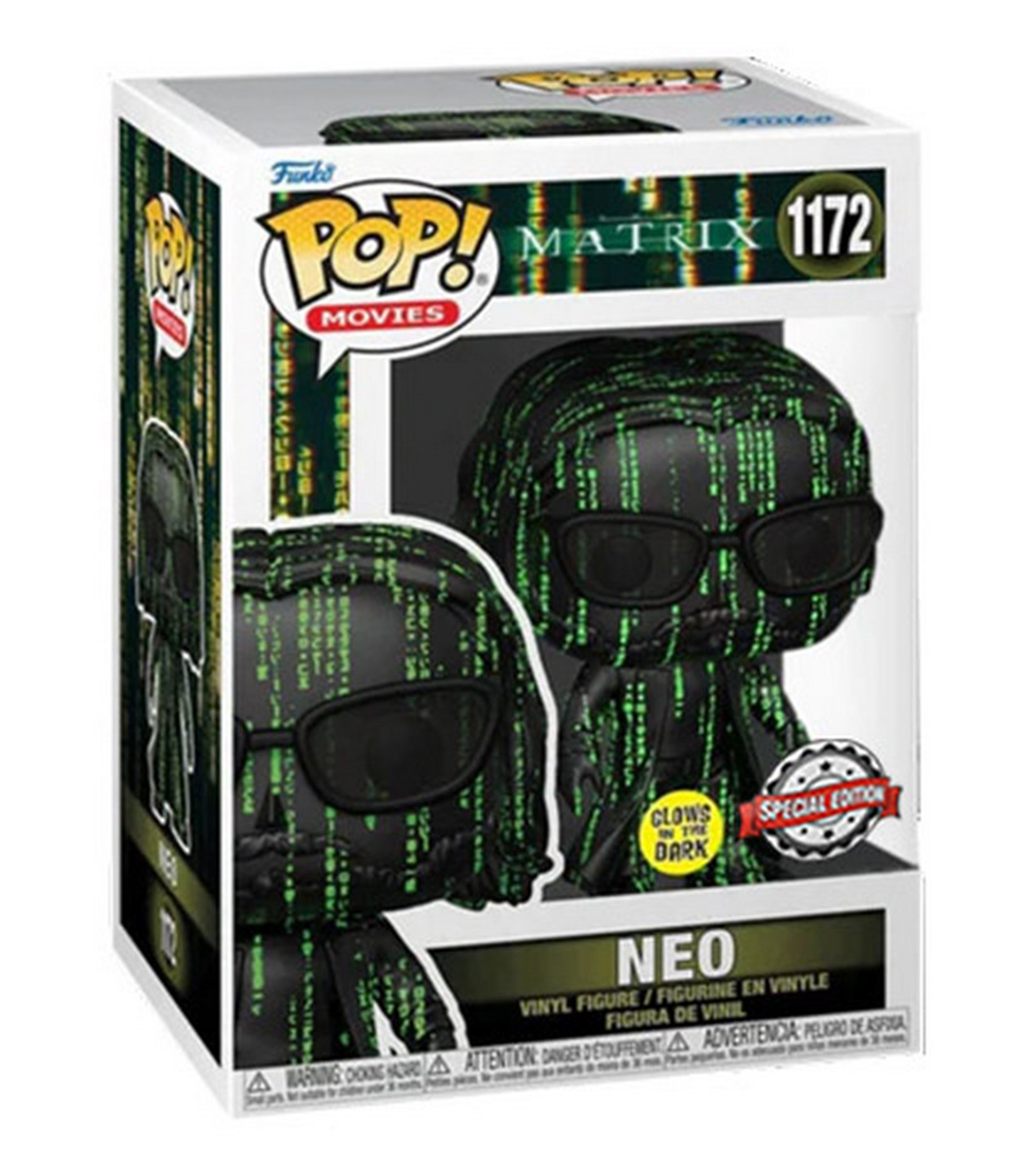 Funko Pop! Matrix Resurrecciones - Neo en la Matrix GW Exclusivo - El ...