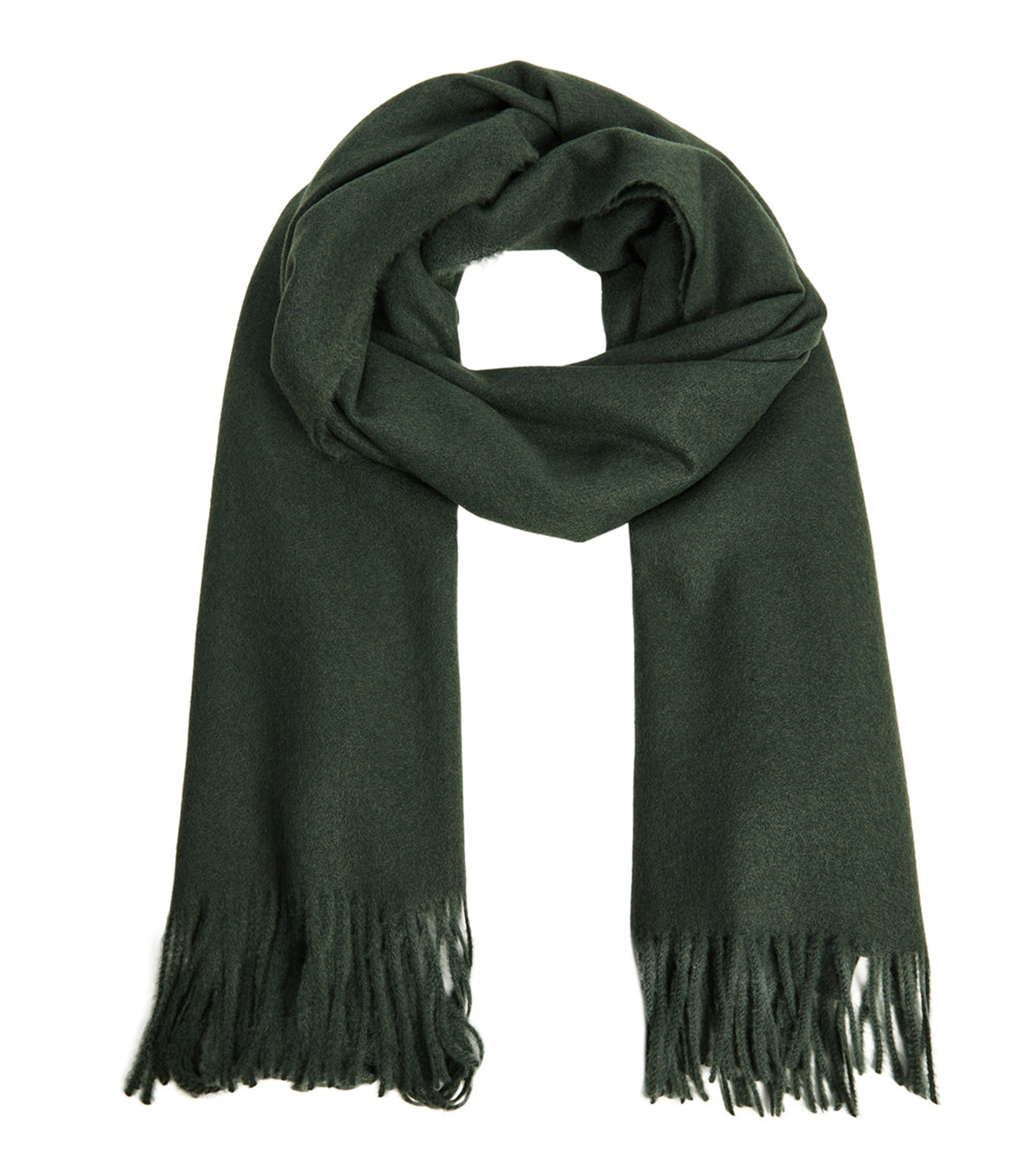 Mango Bufanda verde Mujer - El Palacio de Hierro