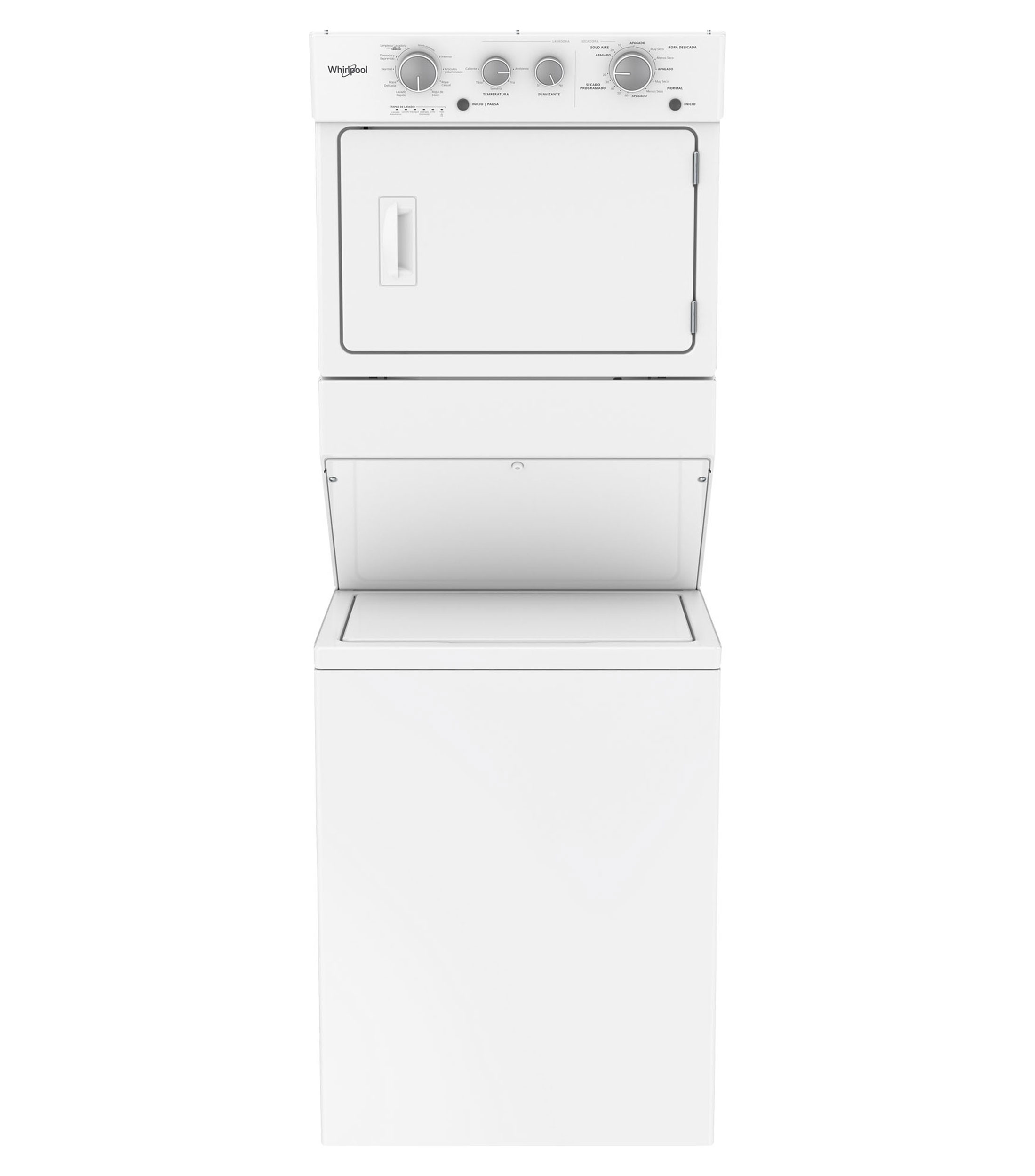 Whirlpool Centro de Lavado a Gas de Carga Superior 20 Kg Blanco - El ...