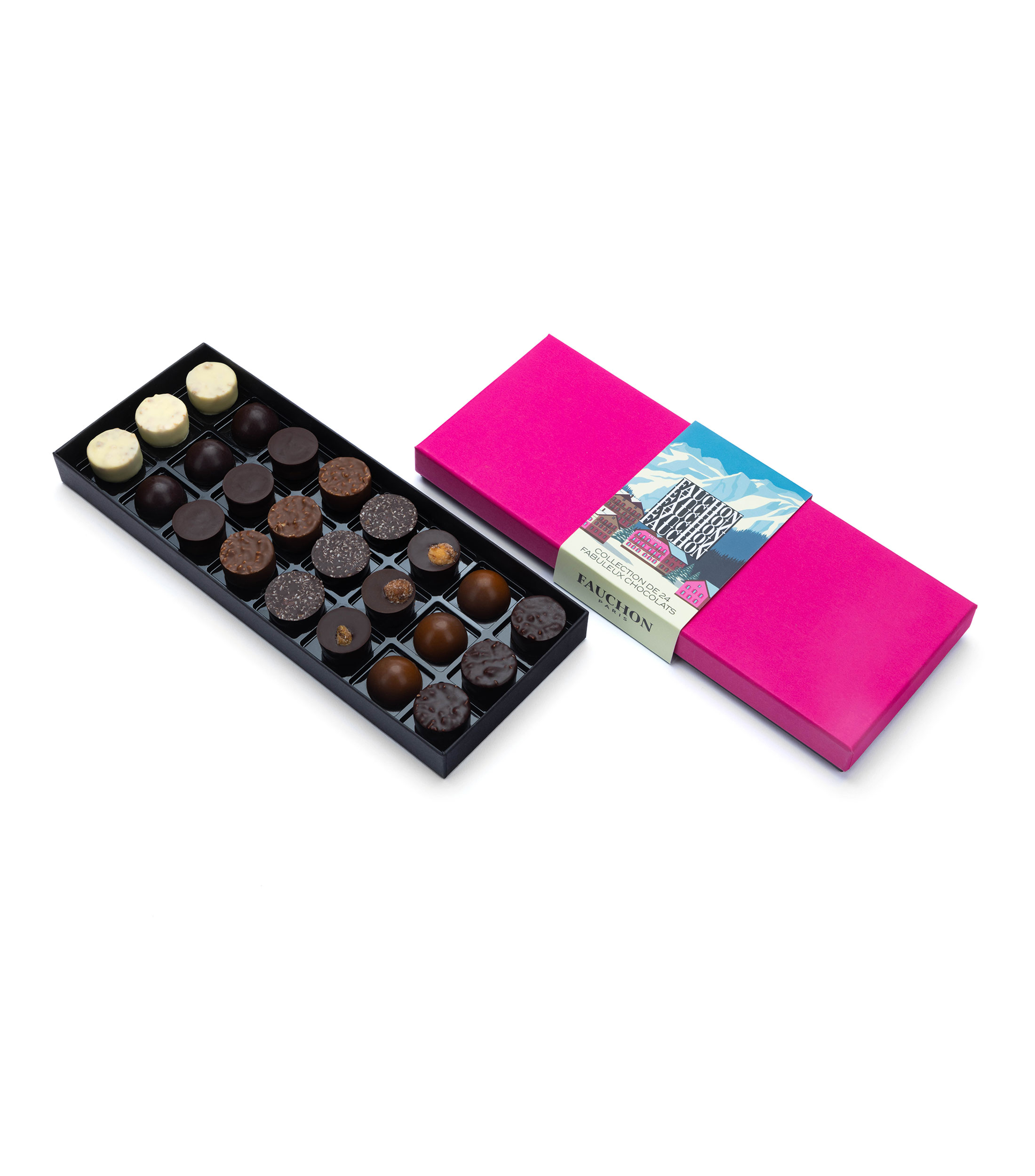 Fauchon Paris Giftbox de 24 Chocolates Navideños, 210 g - El Palacio de ...