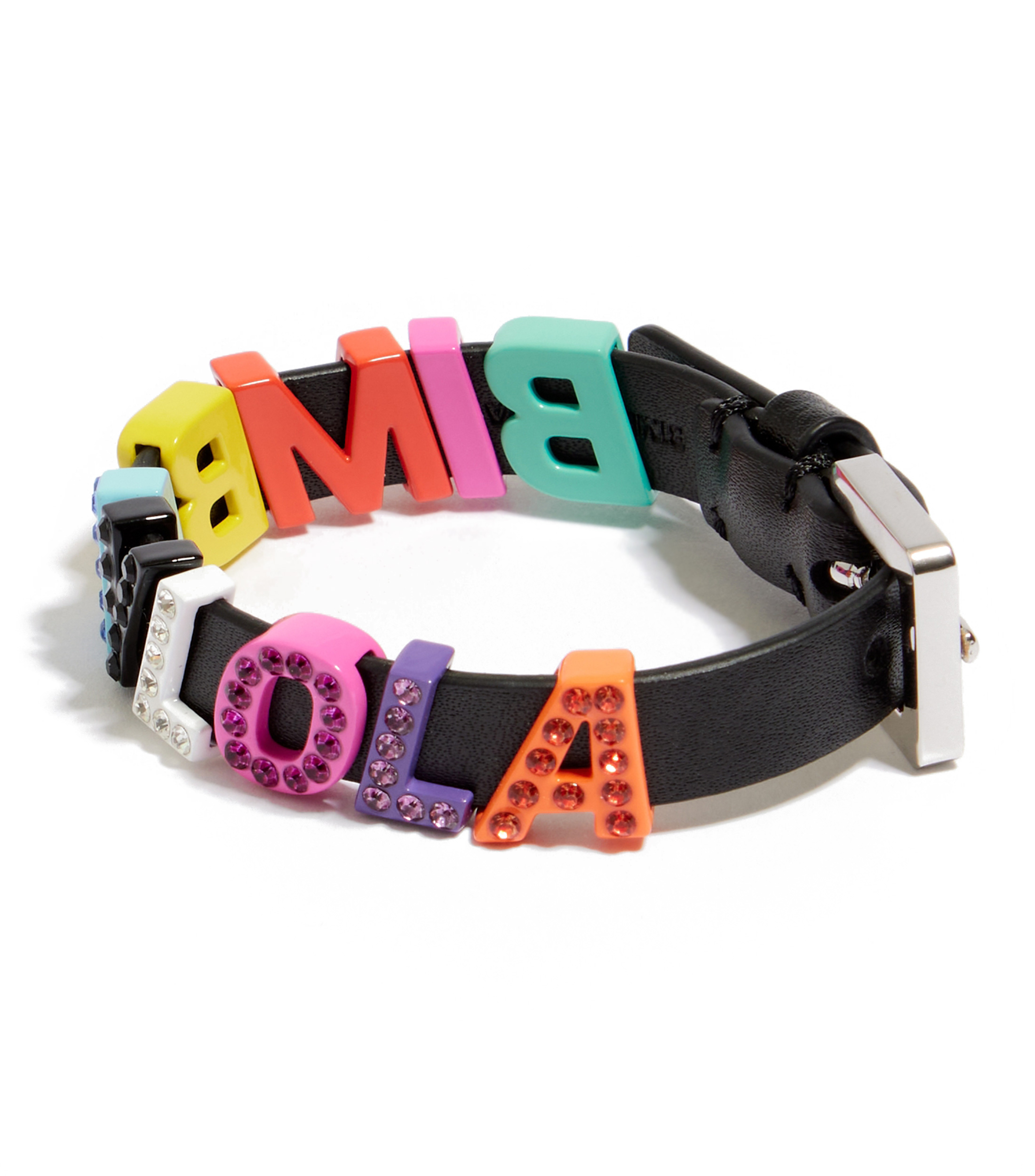 Bimba y Lola Pulsera con Letras Decorativas Multicolor Mujer - El ...