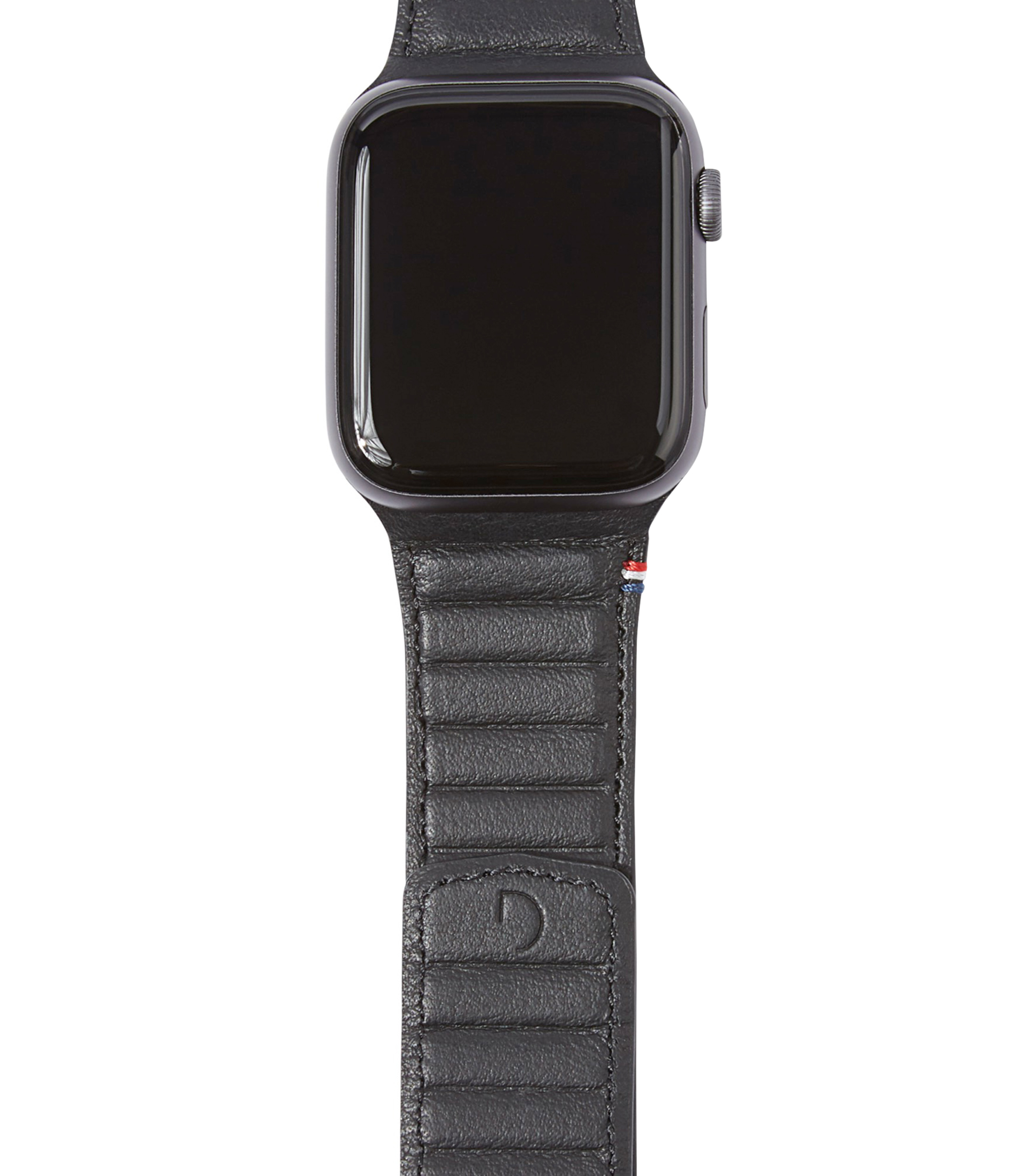 Decoded Extensible para Apple Watch Serie 7 en piel negro - El Palacio ...