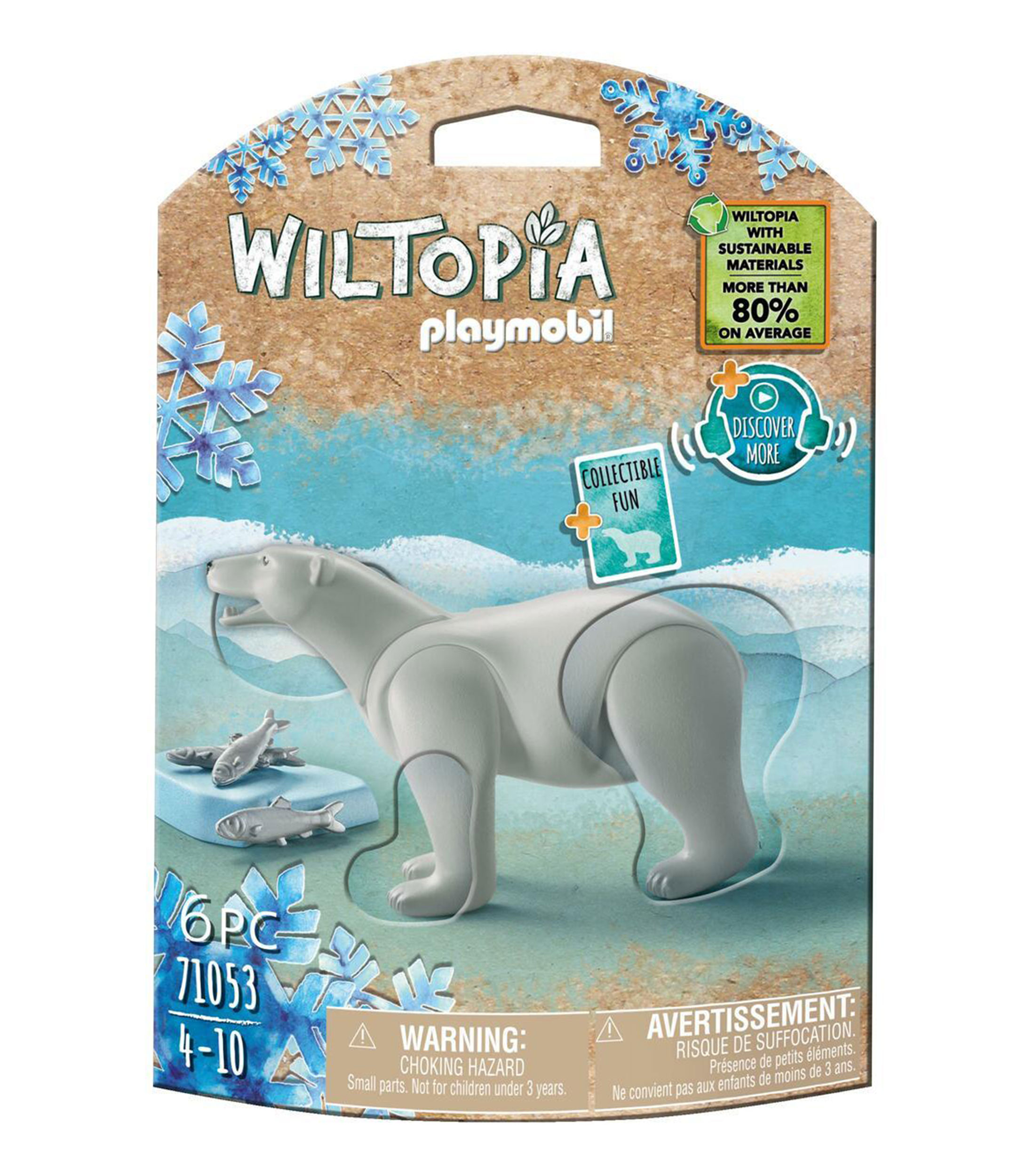 Playmobil Oso Polar, Wiltopia - El Palacio de Hierro