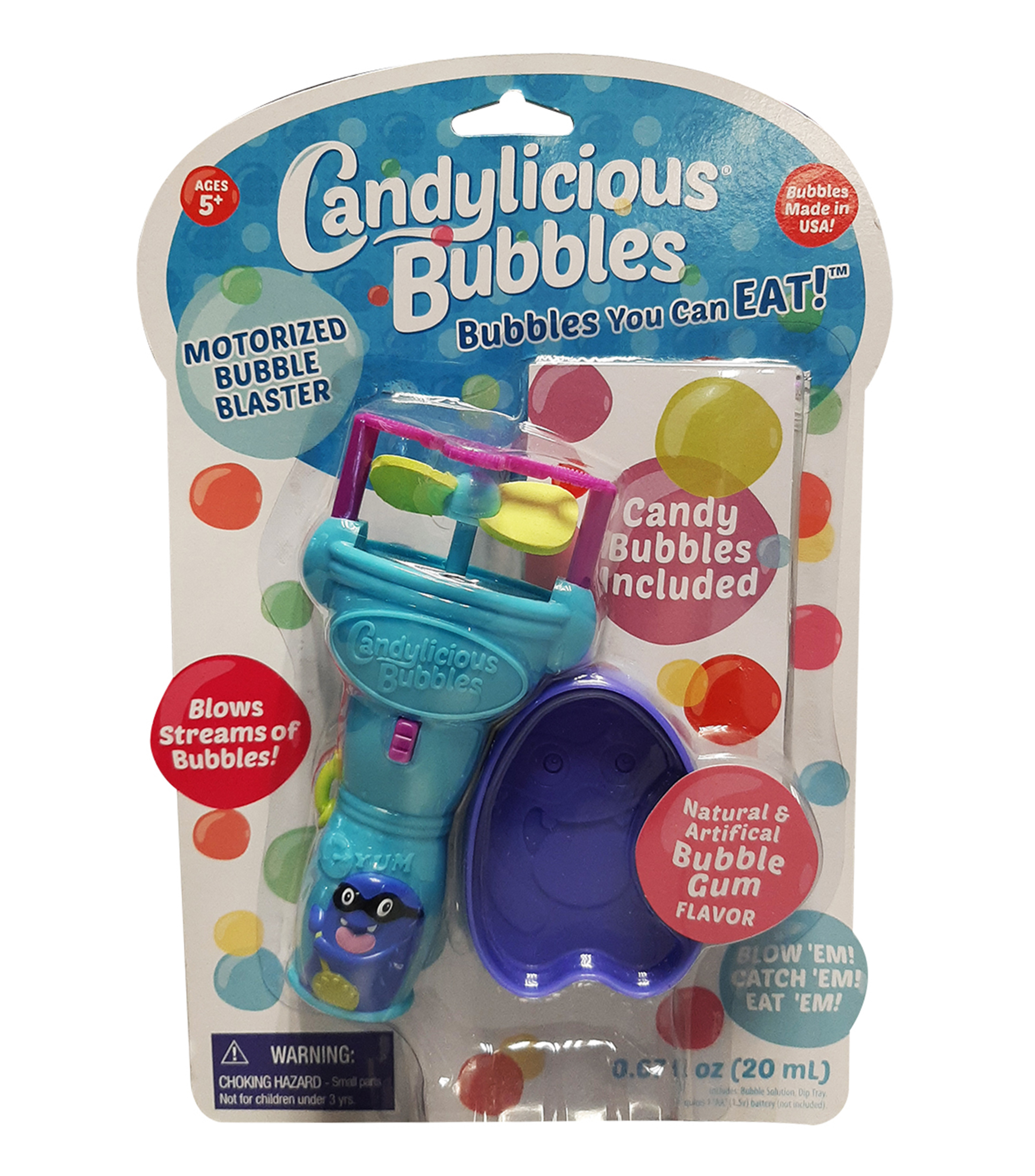 Candylicious Bubbles Blaster Motorizado - El Palacio de Hierro