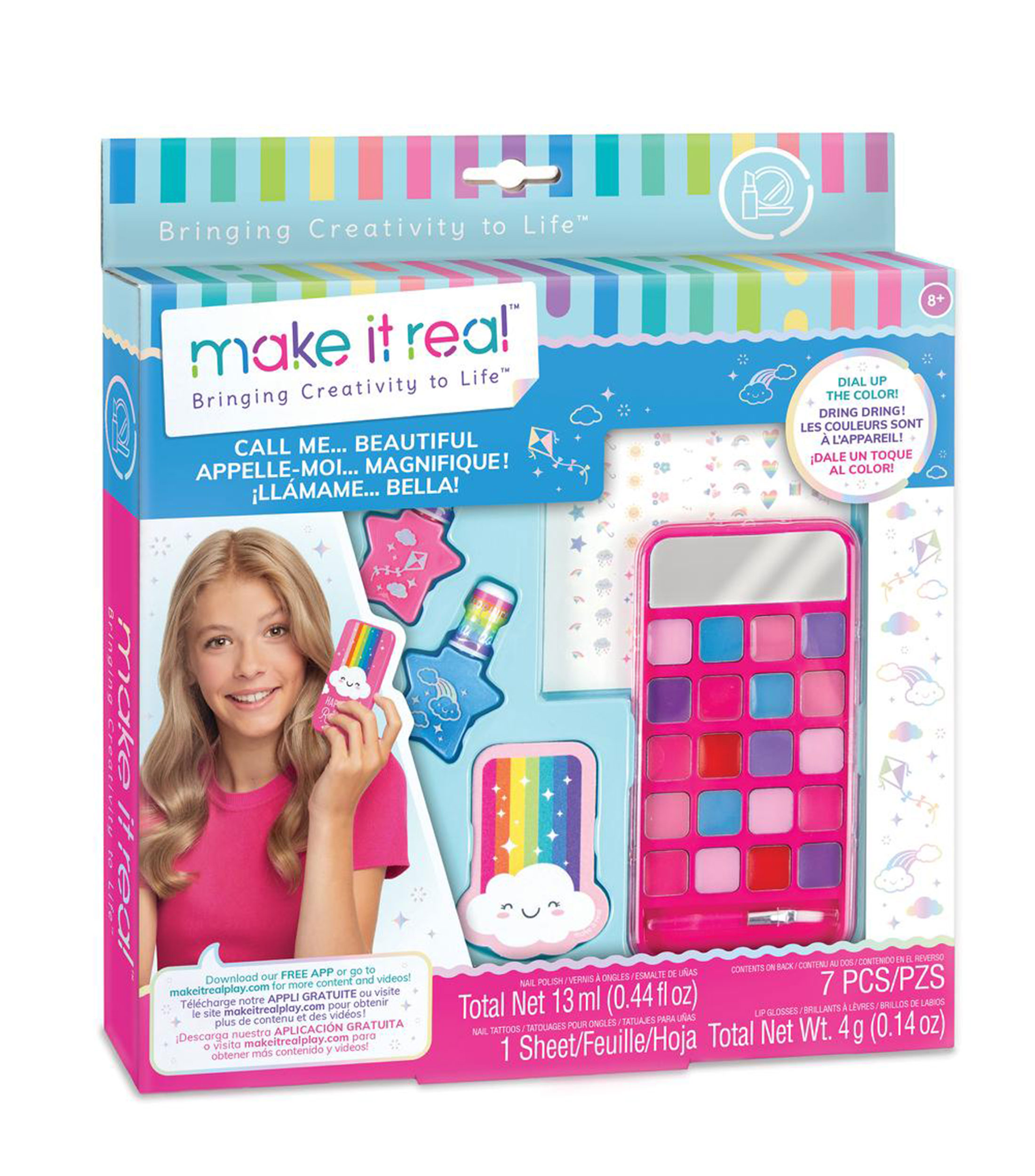 Make It Real Set Call Me Beautiful de maquillaje para Niña - El Palacio ...