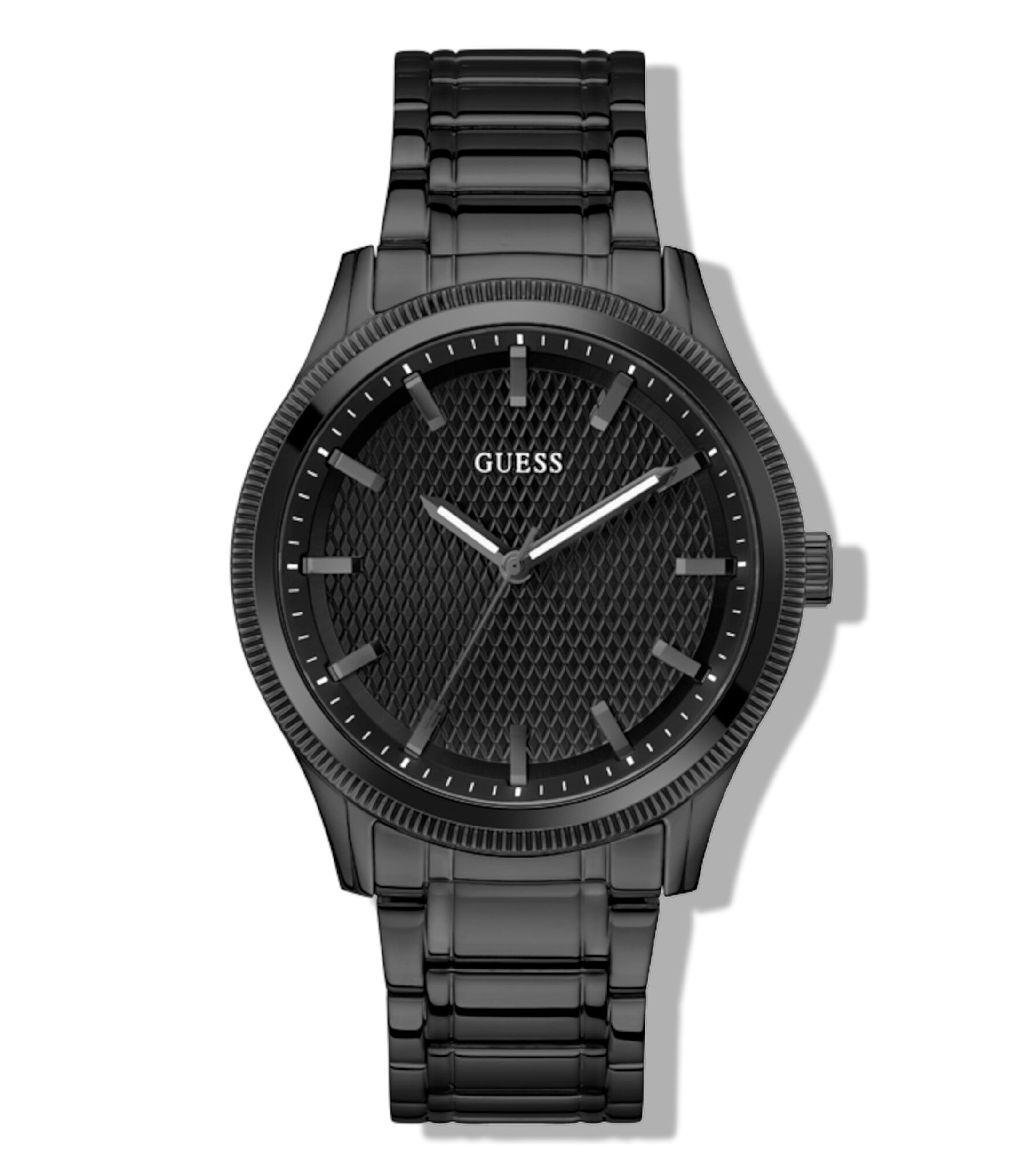Guess: Reloj para hombre Dex de vestir Negro | El Palacio de Hierro