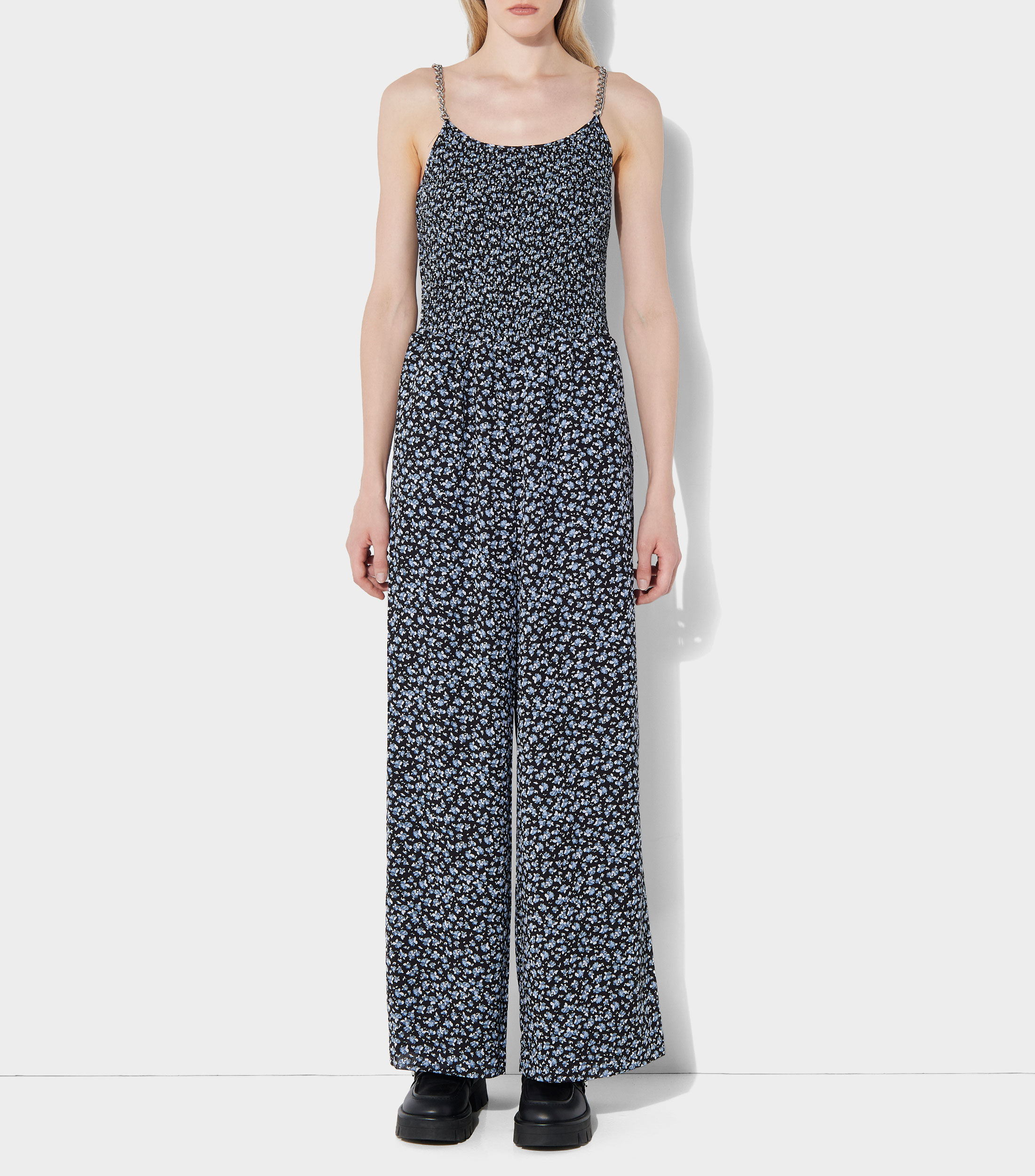 MICHAEL BY MICHAEL KORS_9415_Michael By Michael Kors Jumpsuit de corte recto estampado Mujer |El ...