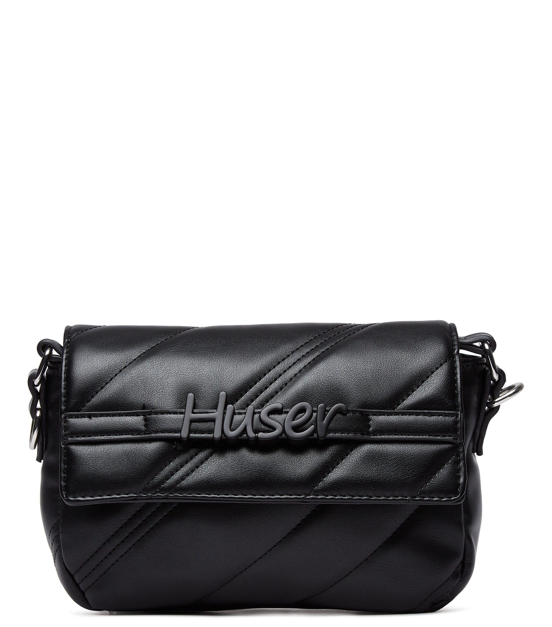 Huser: Bolso crossbody negro Mujer | El Palacio de Hierro