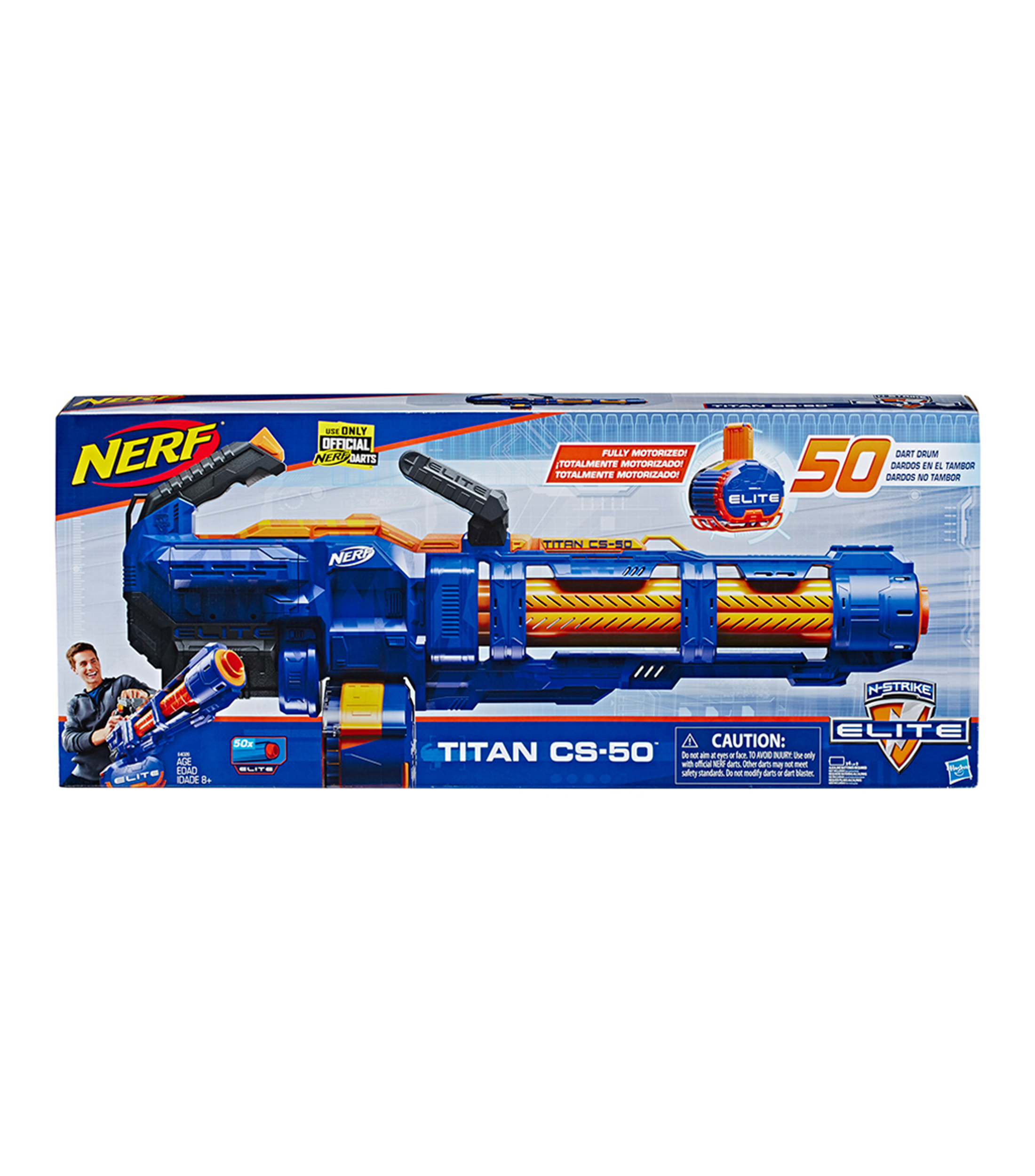 Nerf Nerf Elite Lanzador Titan CS-50 - El Palacio de Hierro
