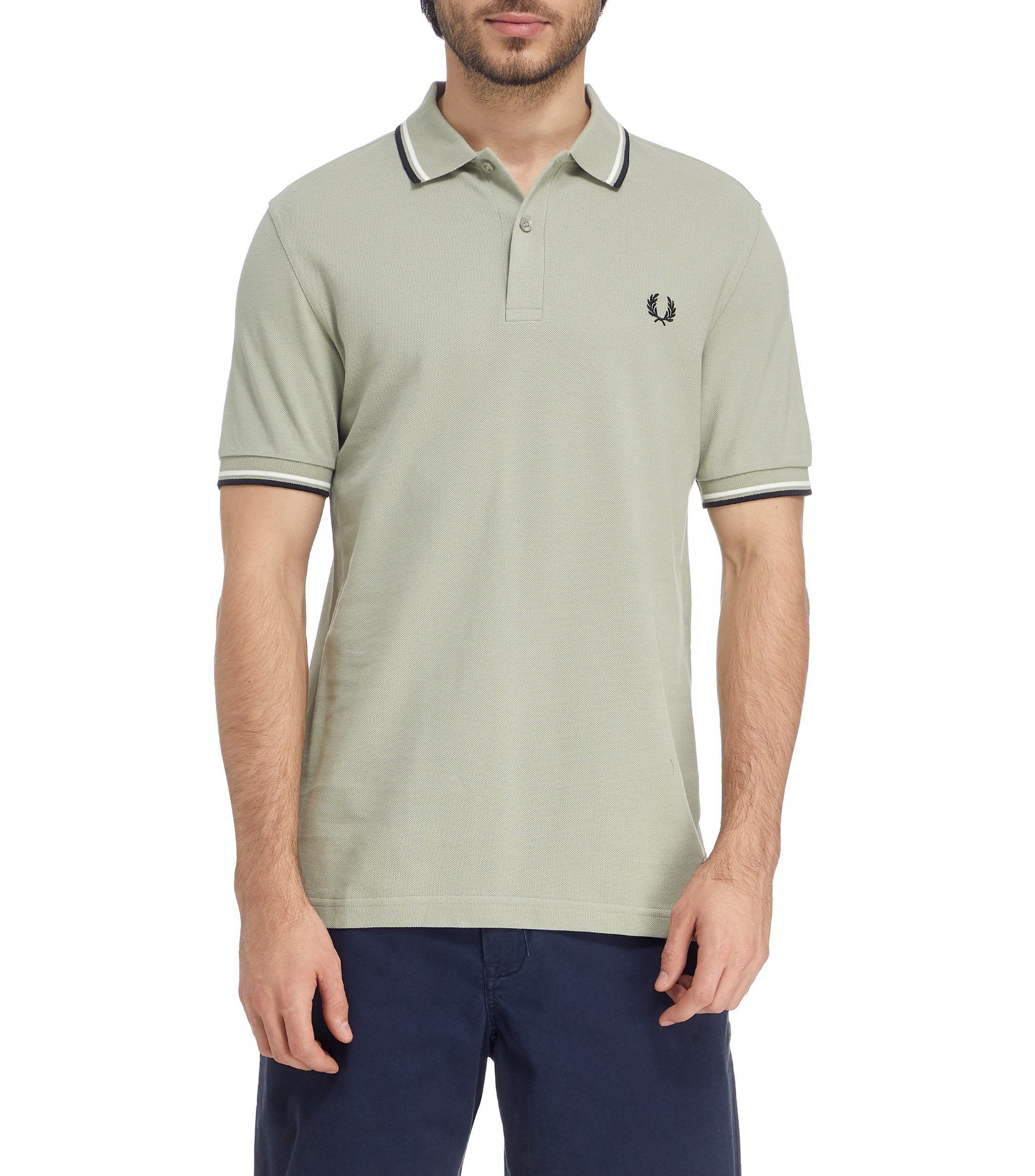 Fred Perry: Playera tipo polo manga corta M3600_R74 Hombre | El Palacio ...