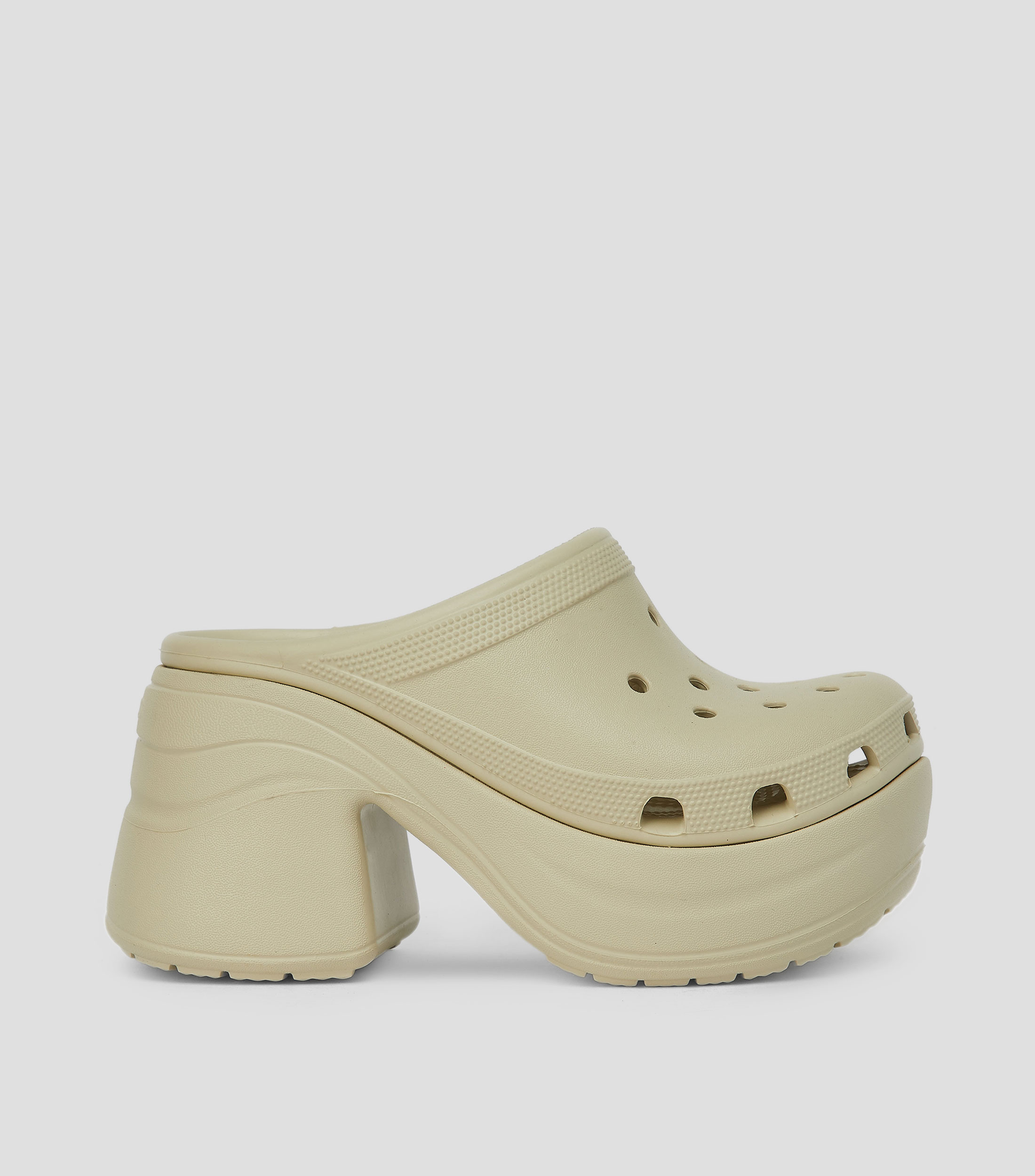 Crocs: Sandalias clog con tacón alto y plataforma Siren Mujer | El ...