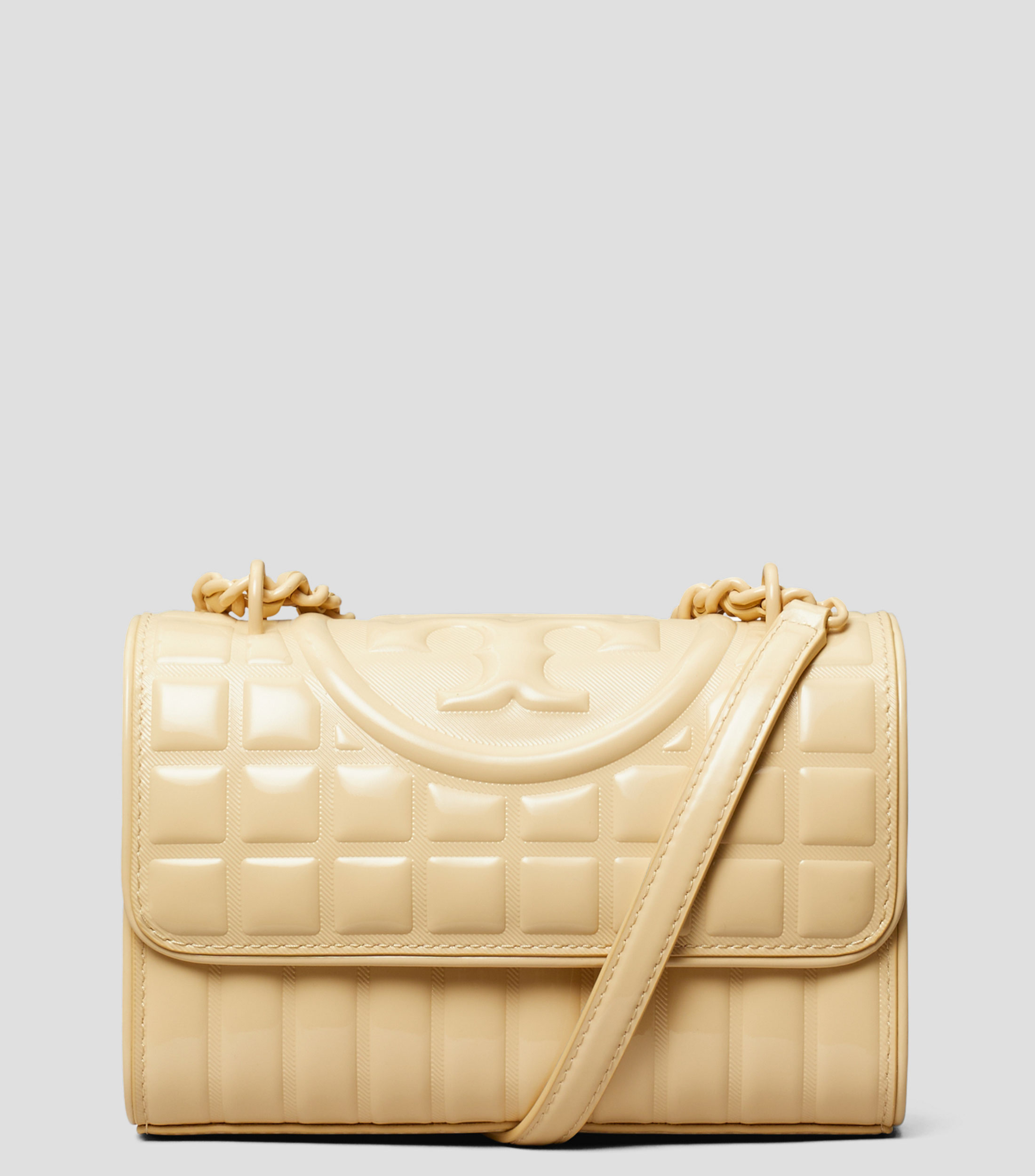 Tory Burch Bolsa Shoulder Fleming Patent Chica Mujer |El Palacio de Hierro