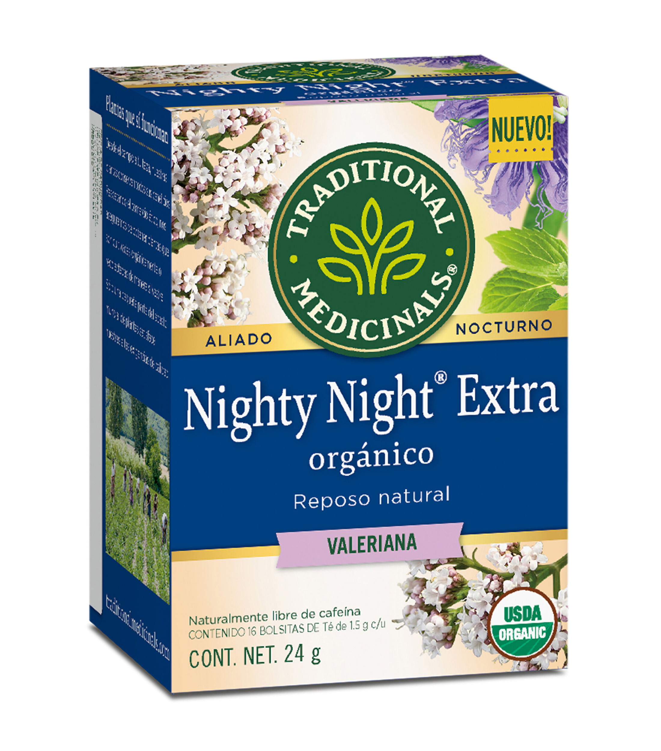 Traditional Medicinals Té Relajante para Dormir Orgánico, 24 g - El ...