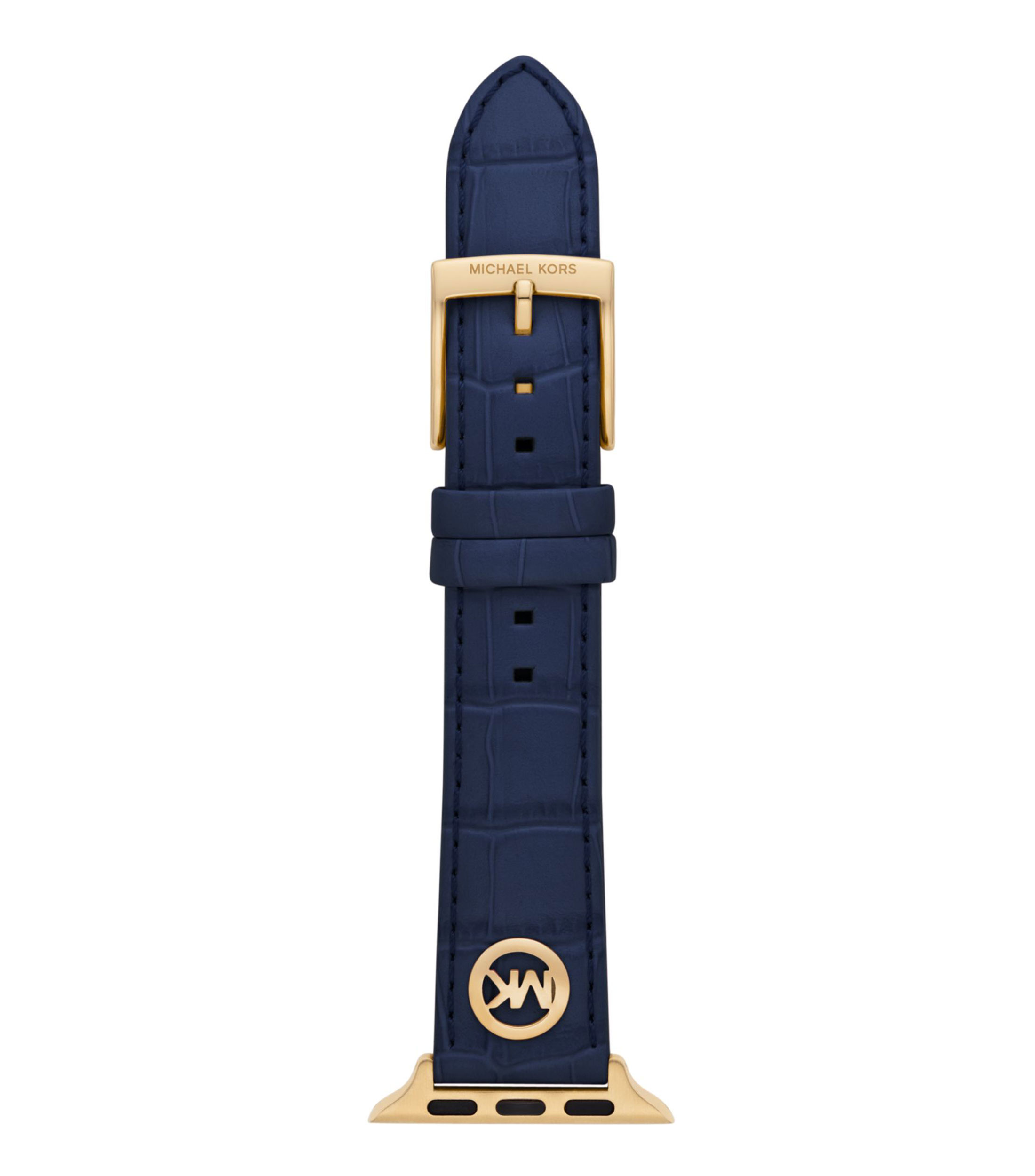 Michael Kors Extensible para Apple Watch en piel azul marino - El ...