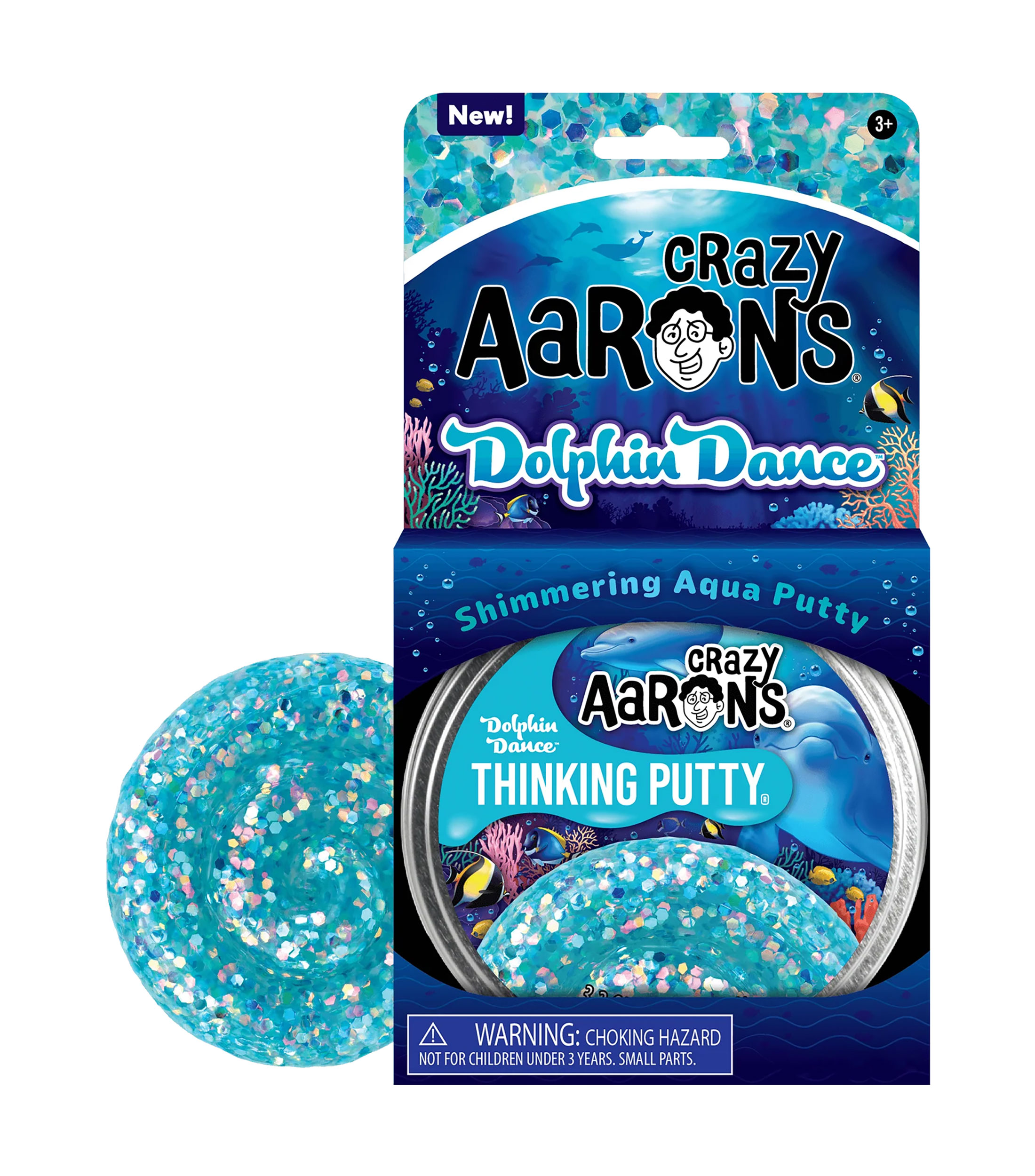 Crazy Aarons Masa moldeable Thinking Putty Dolphin Dance |El Palacio de ...