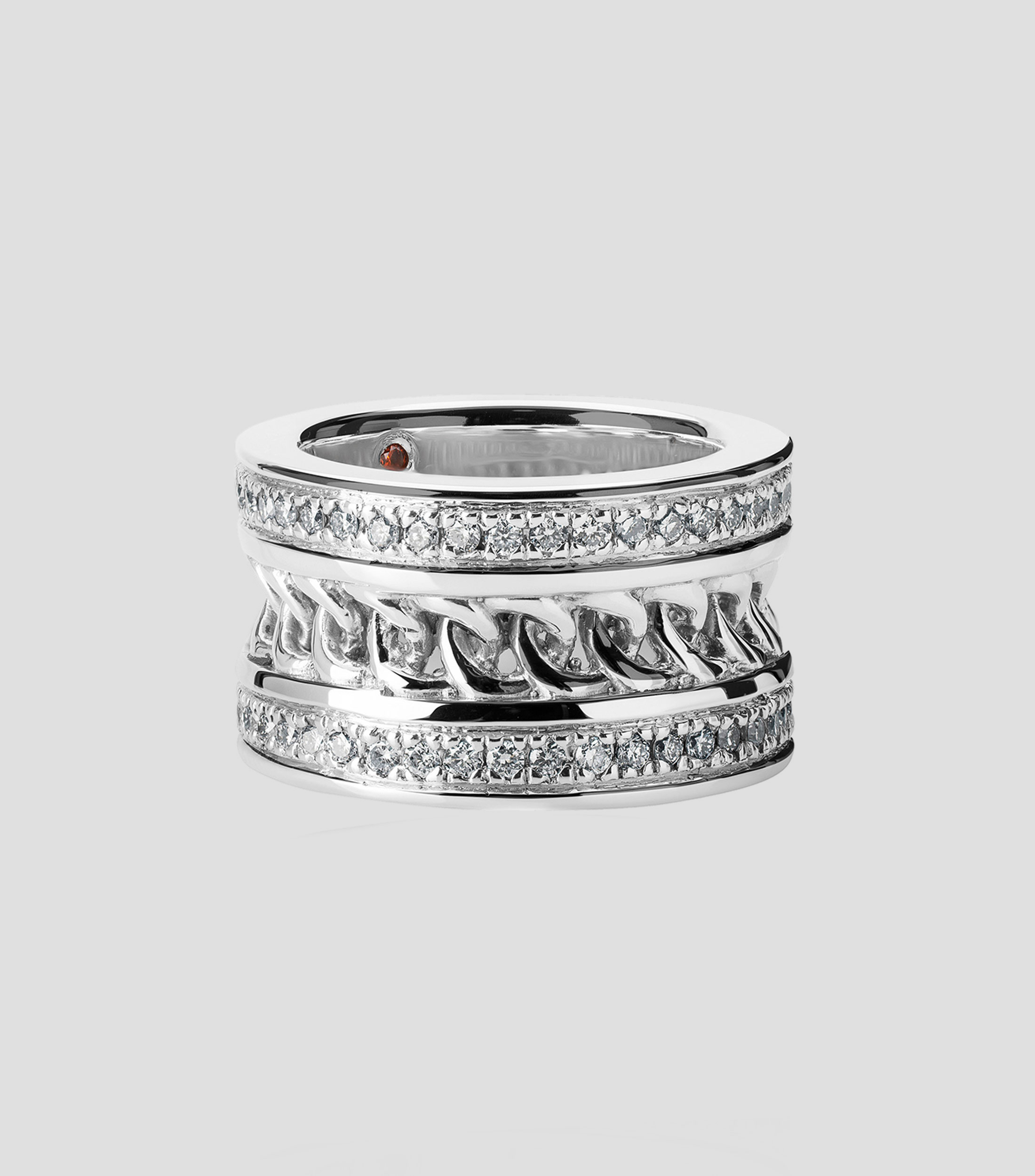 Tane Anillo en Plata Cozy con Diamantes Mujer - El Palacio de Hierro