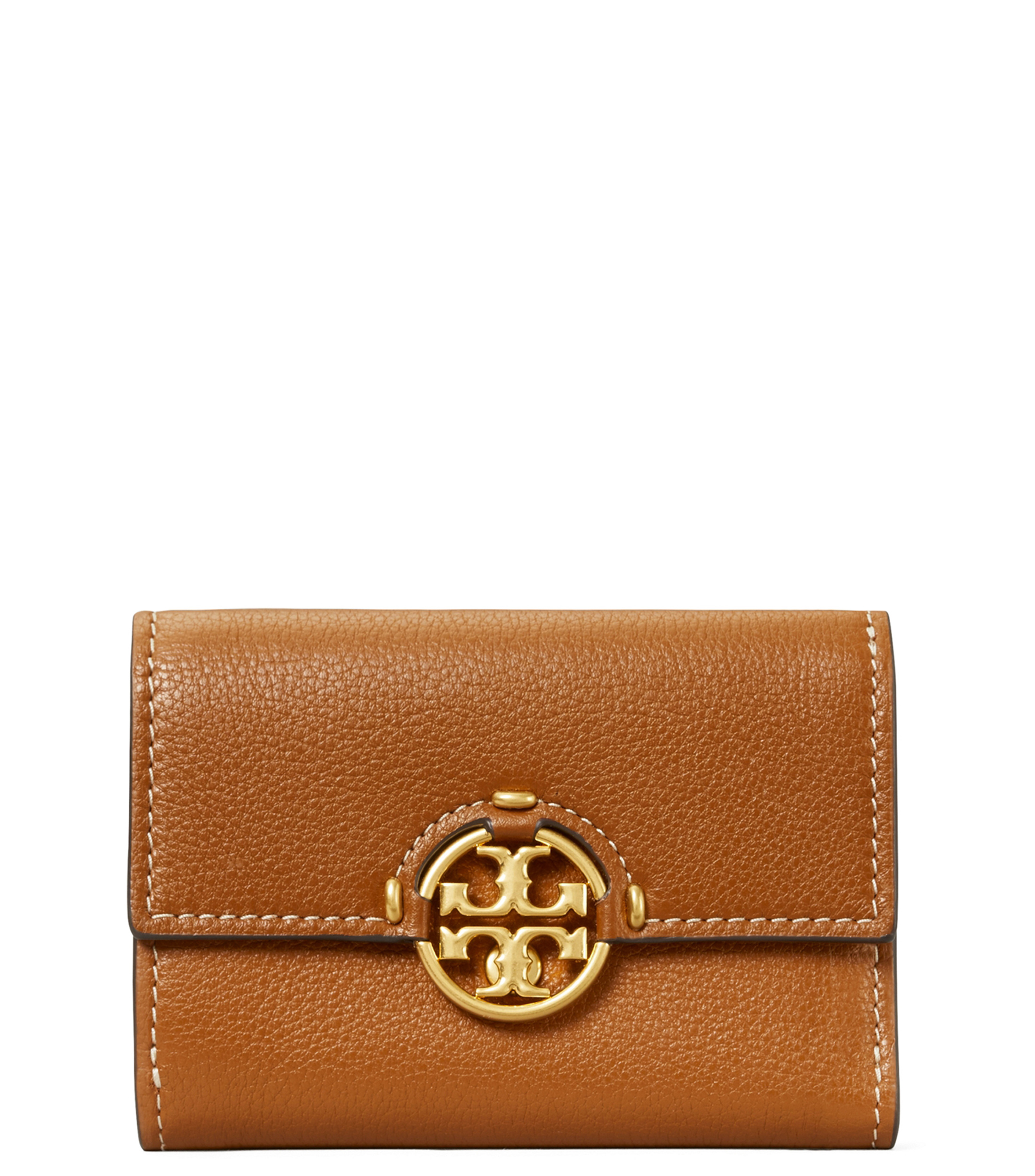 Tory Burch: Cartera en Piel café Miller Medium Flap Mujer | El Palacio ...