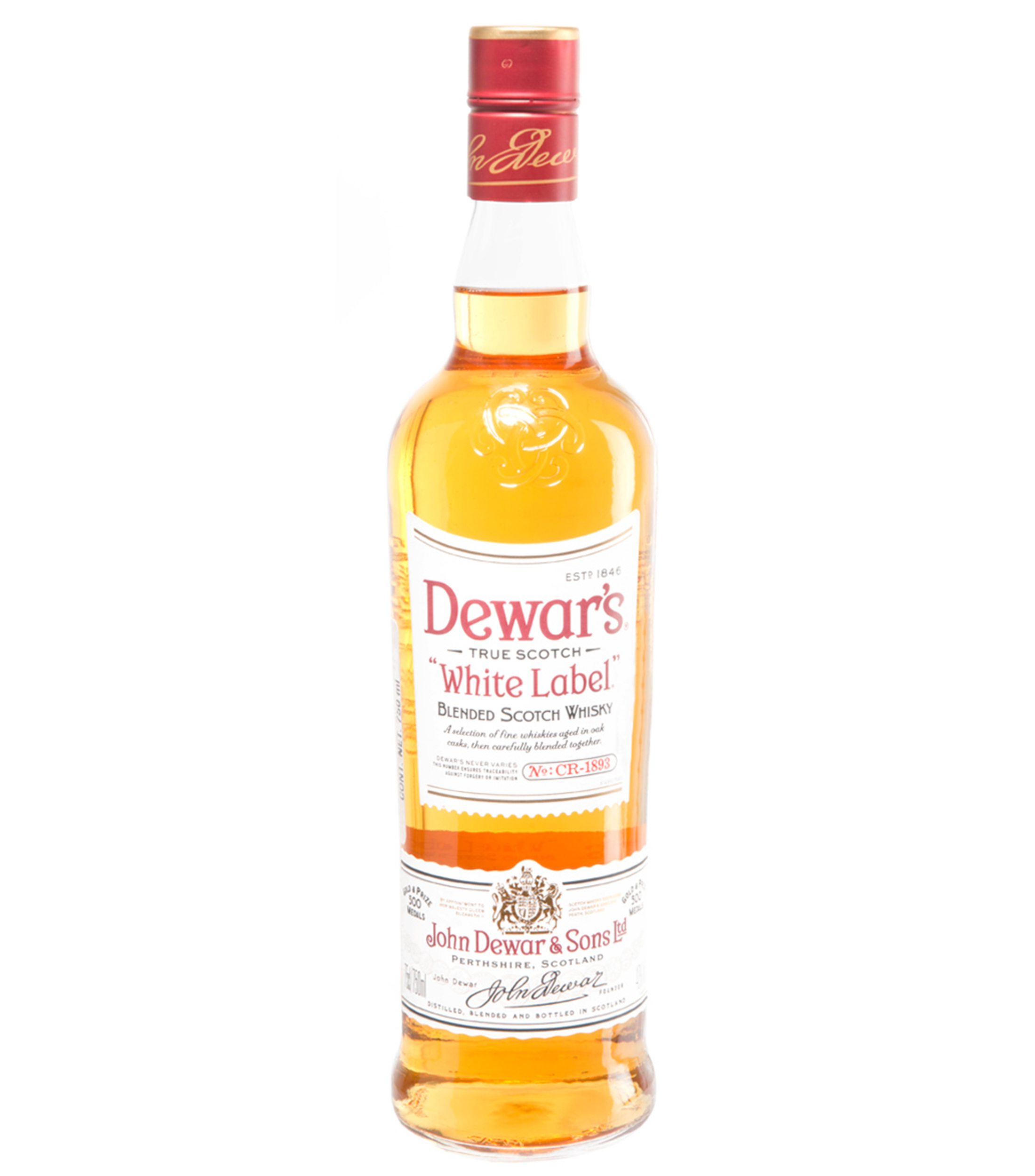 John Deward & Sons Whisky Dewar's White Label, 750 ml - El Palacio de ...