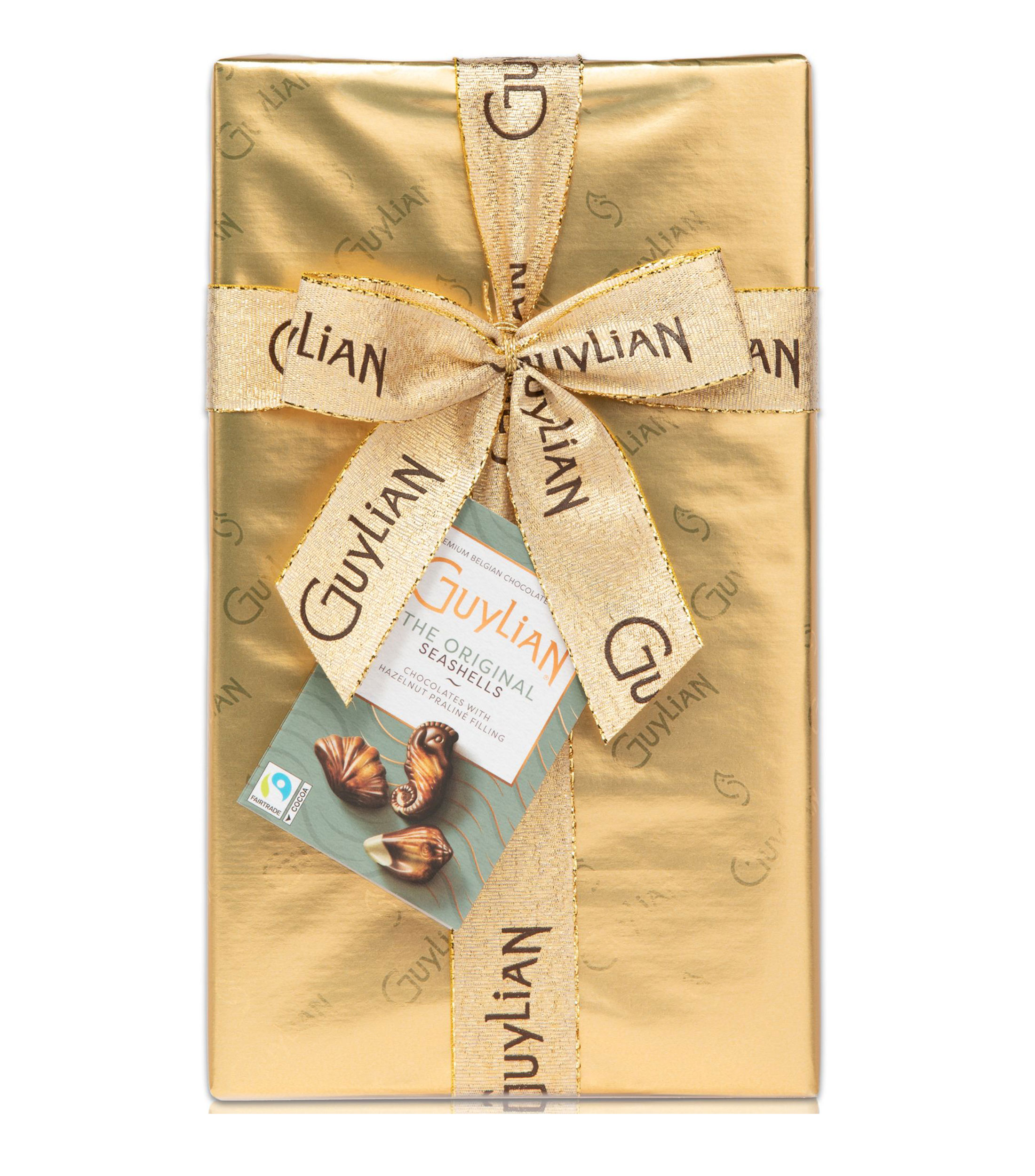 Guylian Chocolate Seashell original Gift Wrap, 125 g - El Palacio de Hierro