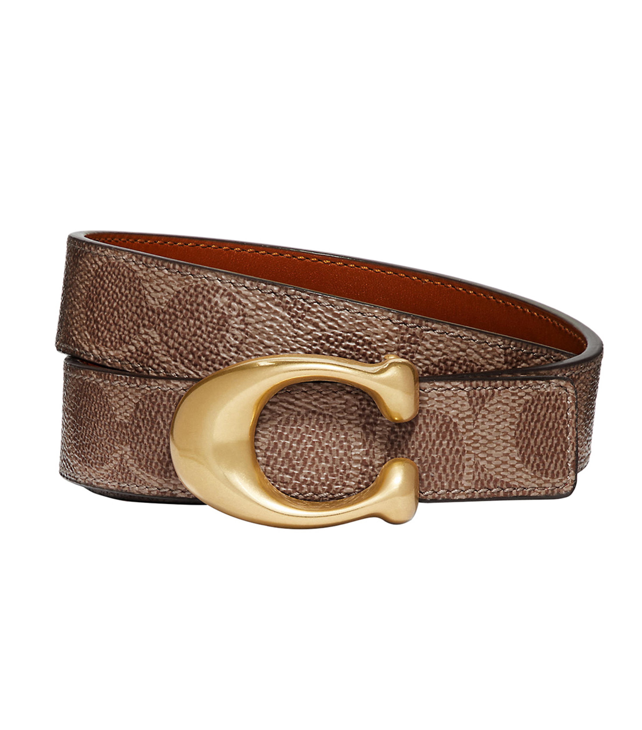 Coach Cinturón en piel color café Mujer - El Palacio de Hierro