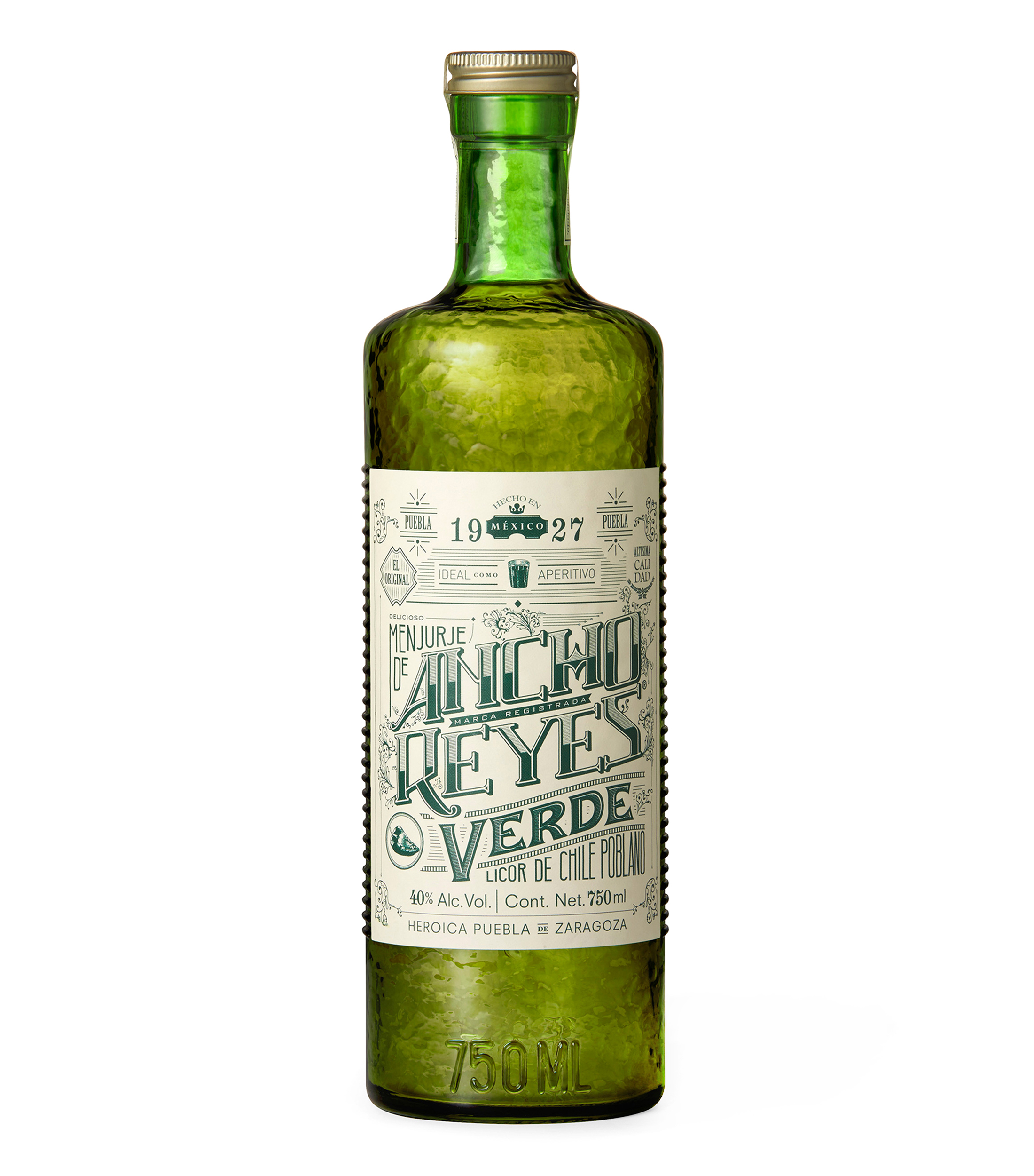 Ancho Reyes Licor Ancho Reyes Verde, 750 ml - El Palacio de Hierro