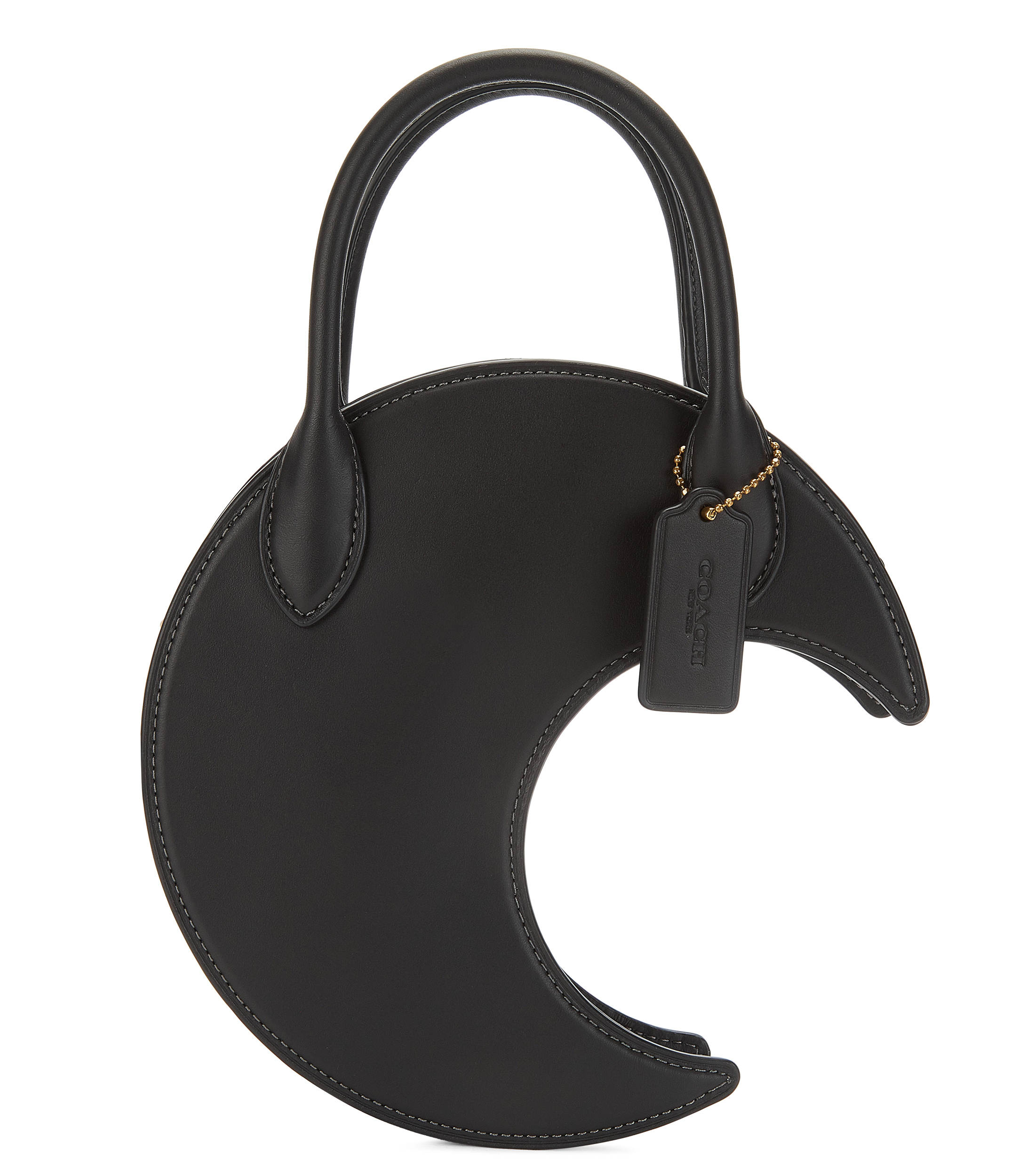 Coach | Bolsa Moon crossbody negro en piel liso Mujer | El Palacio de ...