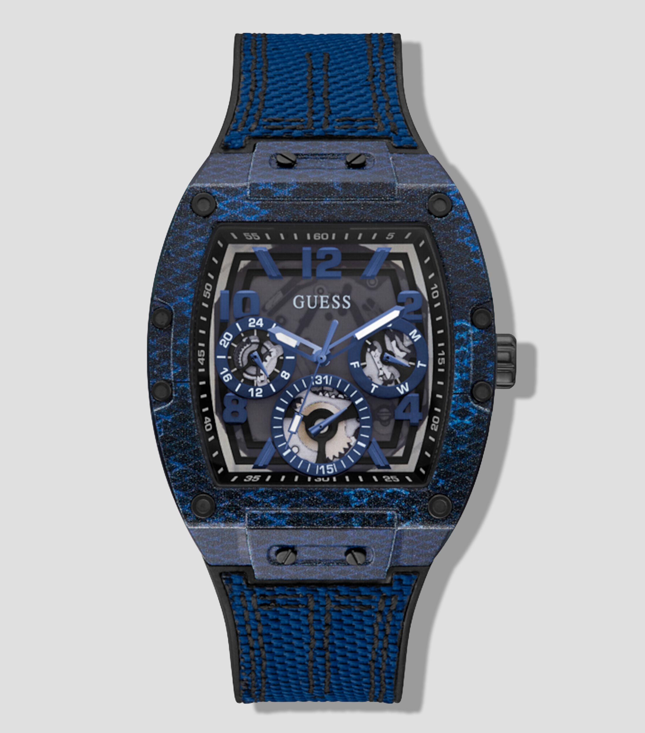 Guess Reloj para Hombre Phoenix Casual Azul - El Palacio de Hierro