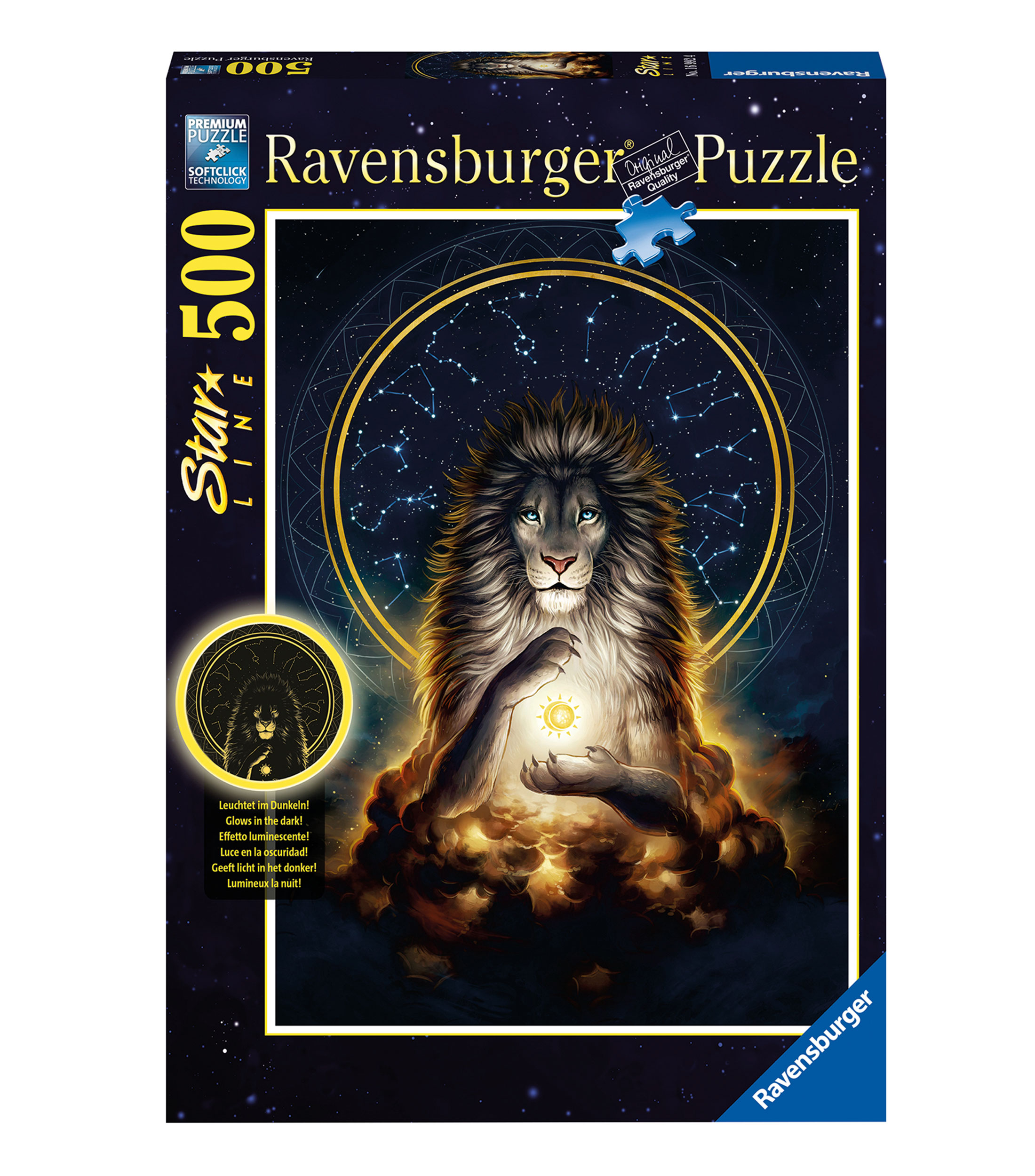 Ravensburger: Rompecabezas StarLine Lion 500 pzs | El Palacio de Hierro