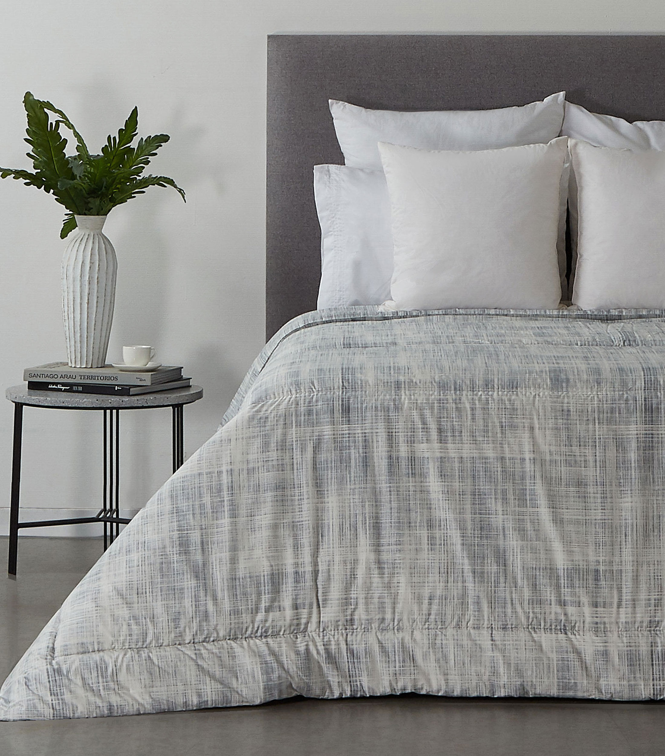 Parker Home Edredón Individual Adana Gris - El Palacio de Hierro