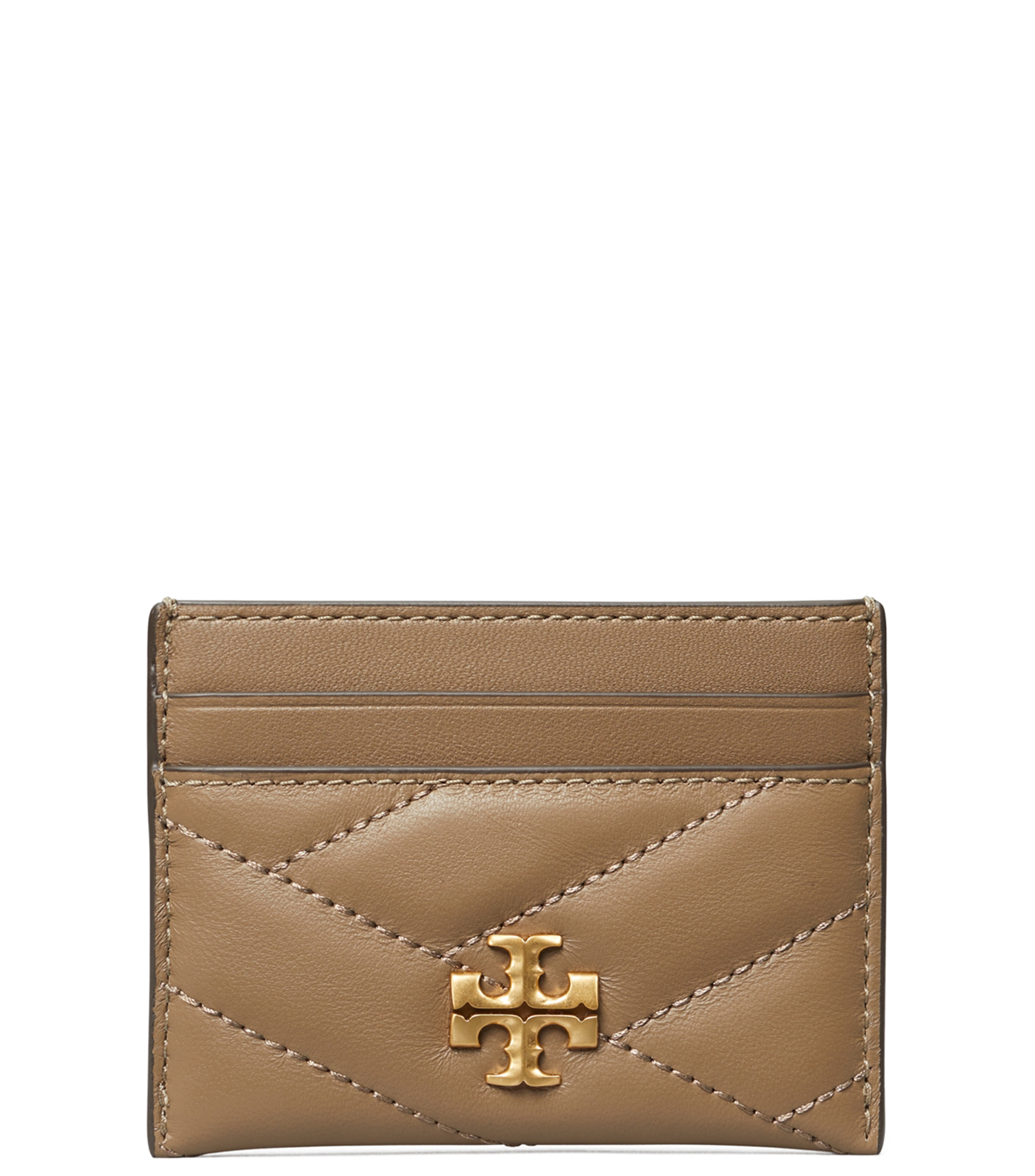 Tory Burch: Tarjetero Beige en Piel Kira Mujer | El Palacio de Hierro