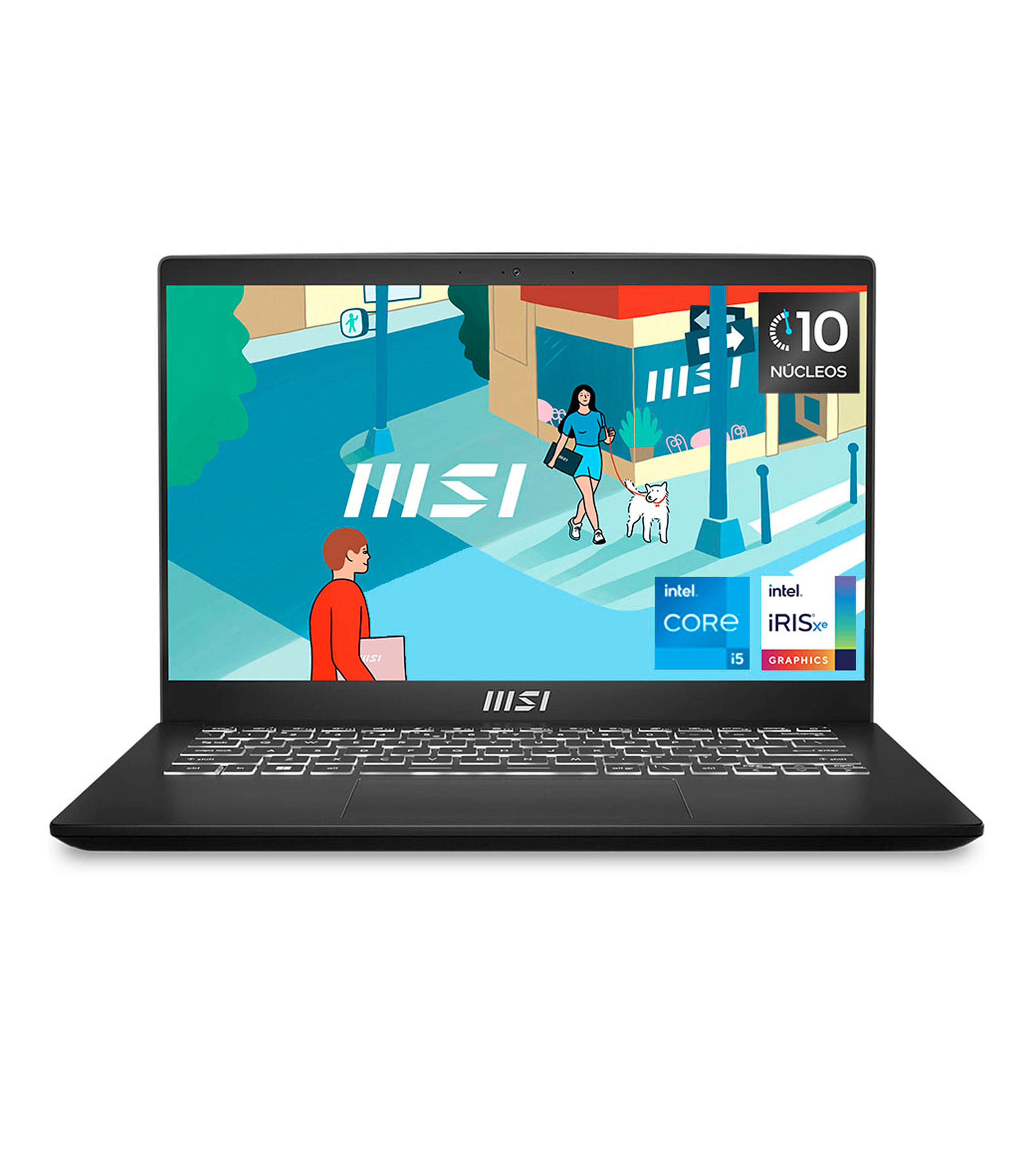 MSI: Laptop, Modern 14 - C12M, 14", Intel Core i5 1235U, RAM 8 GB, SSD ...