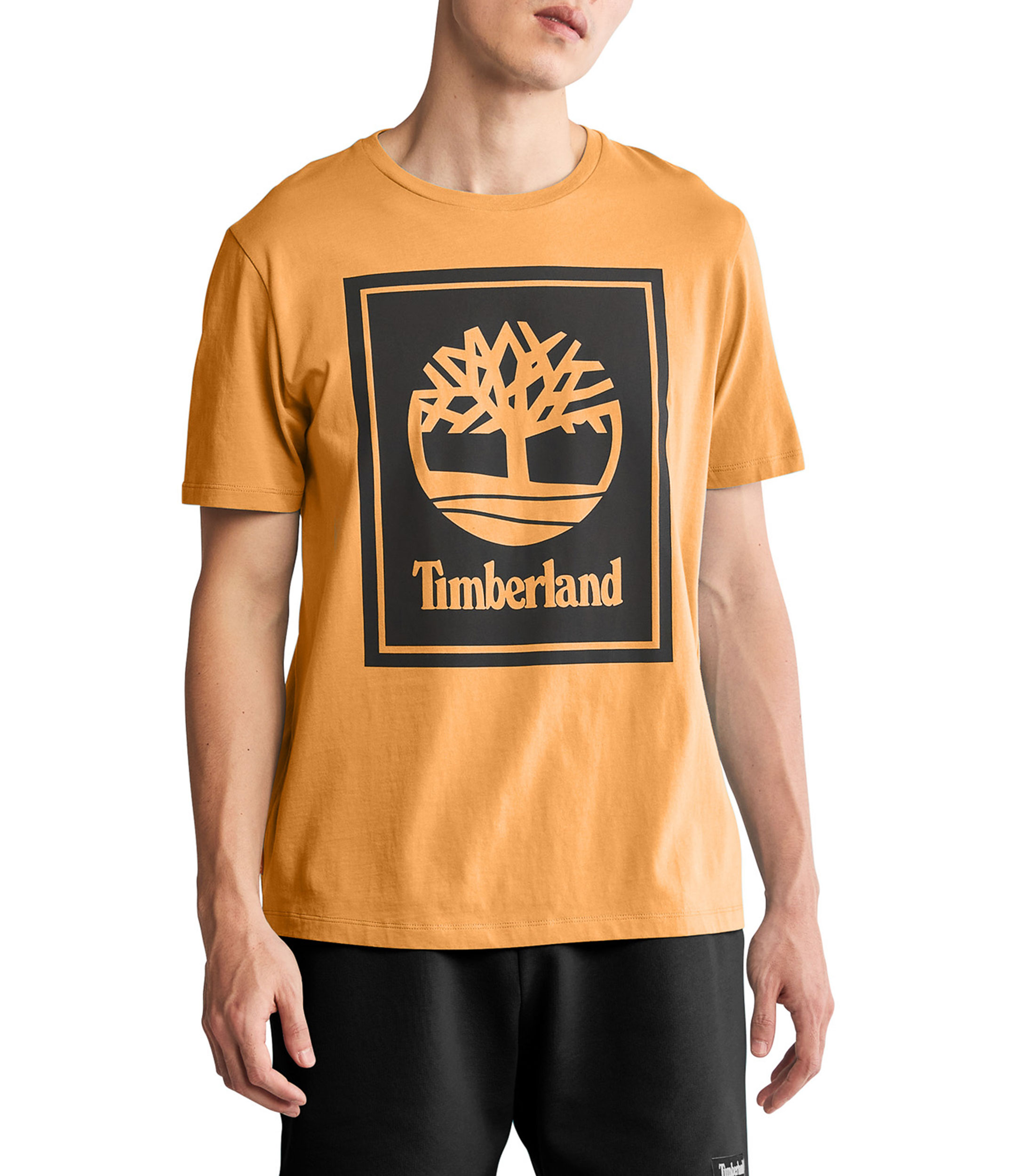 Timberland Playera Front Stack con Logo Hombre - El Palacio de Hierro