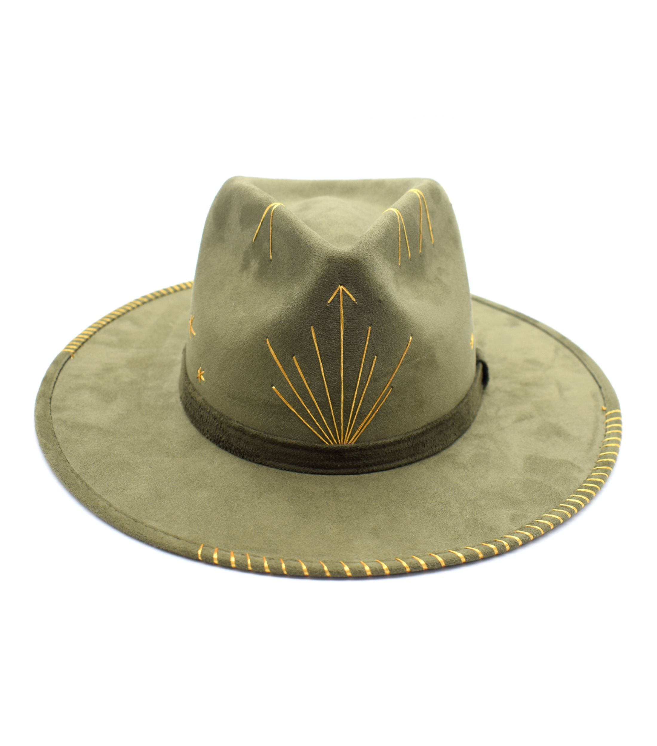 De Chile y Mole Sombrero Tejano Parné Verde Mujer - El Palacio de Hierro