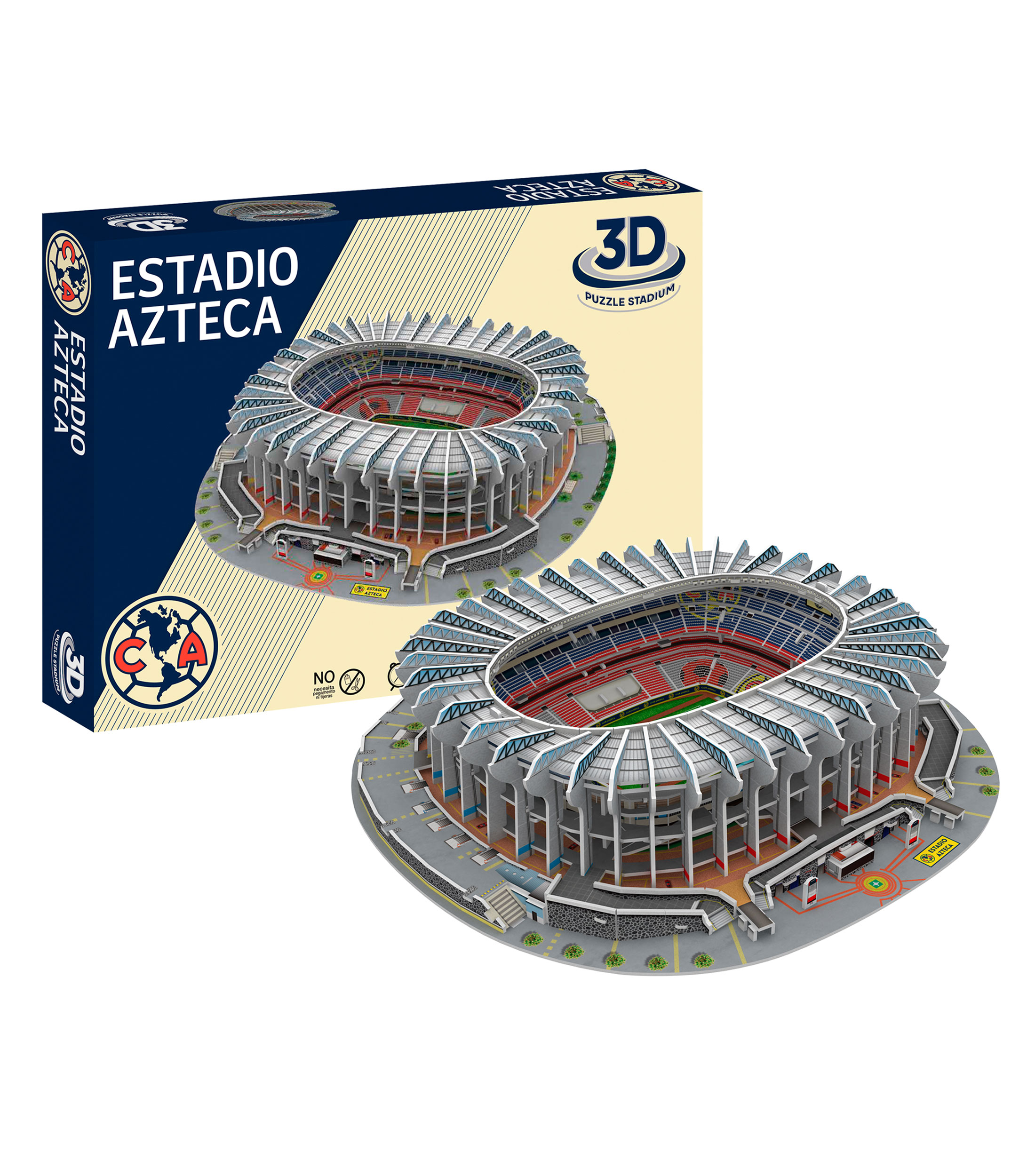 Lamaze Rompecabezas 3D Estadio Azteca |El Palacio de Hierro