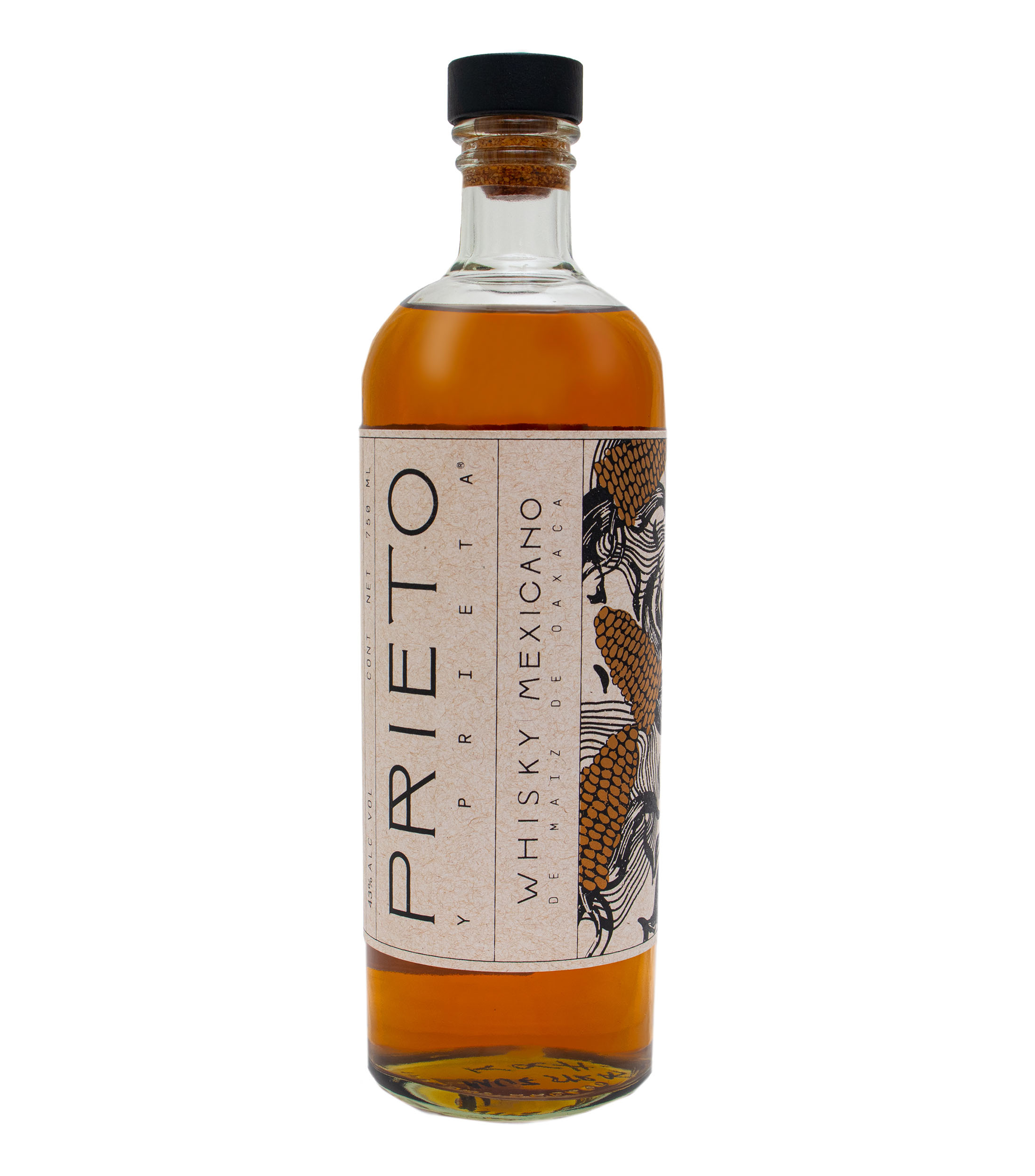 Prieto & Prieta Whisky Mexicano de Maíz de Oaxaca, 750 ml - El Palacio ...
