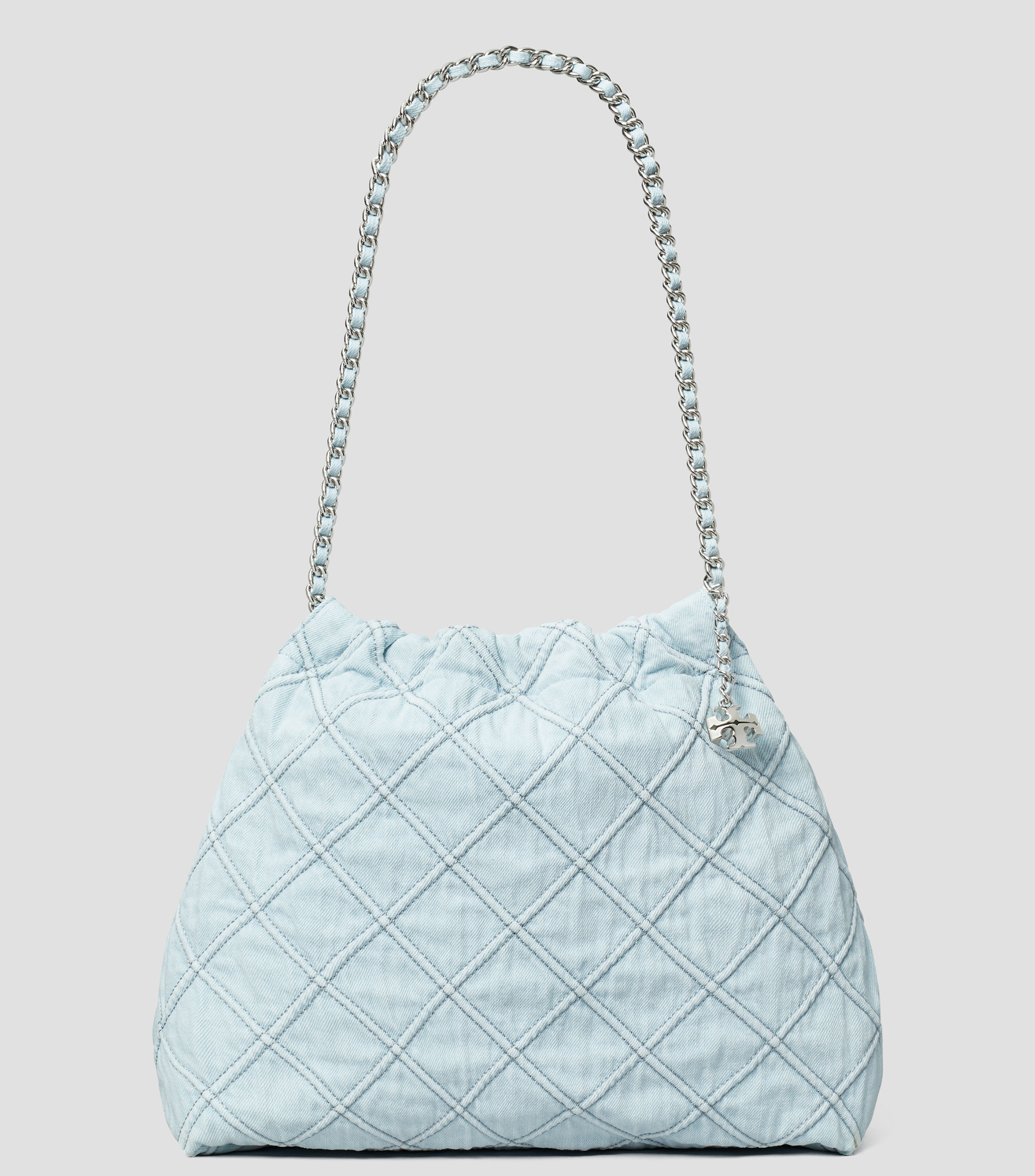 Tory Burch Bolsa Hobo Fleming Denim |El Palacio de Hierro