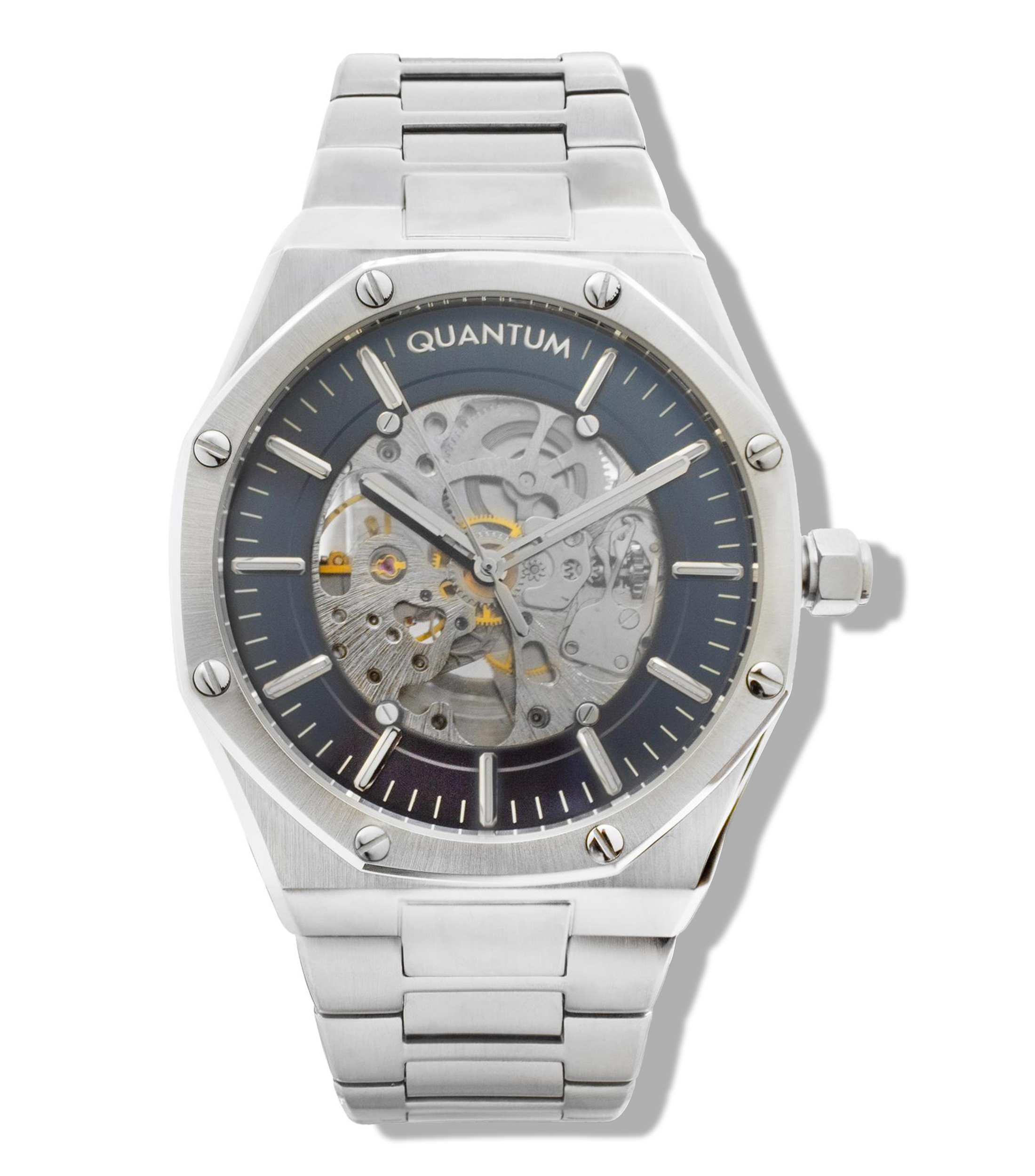 Quantum Reloj Q-Master Acero Inoxidable Plata Hombre - El Palacio de Hierro