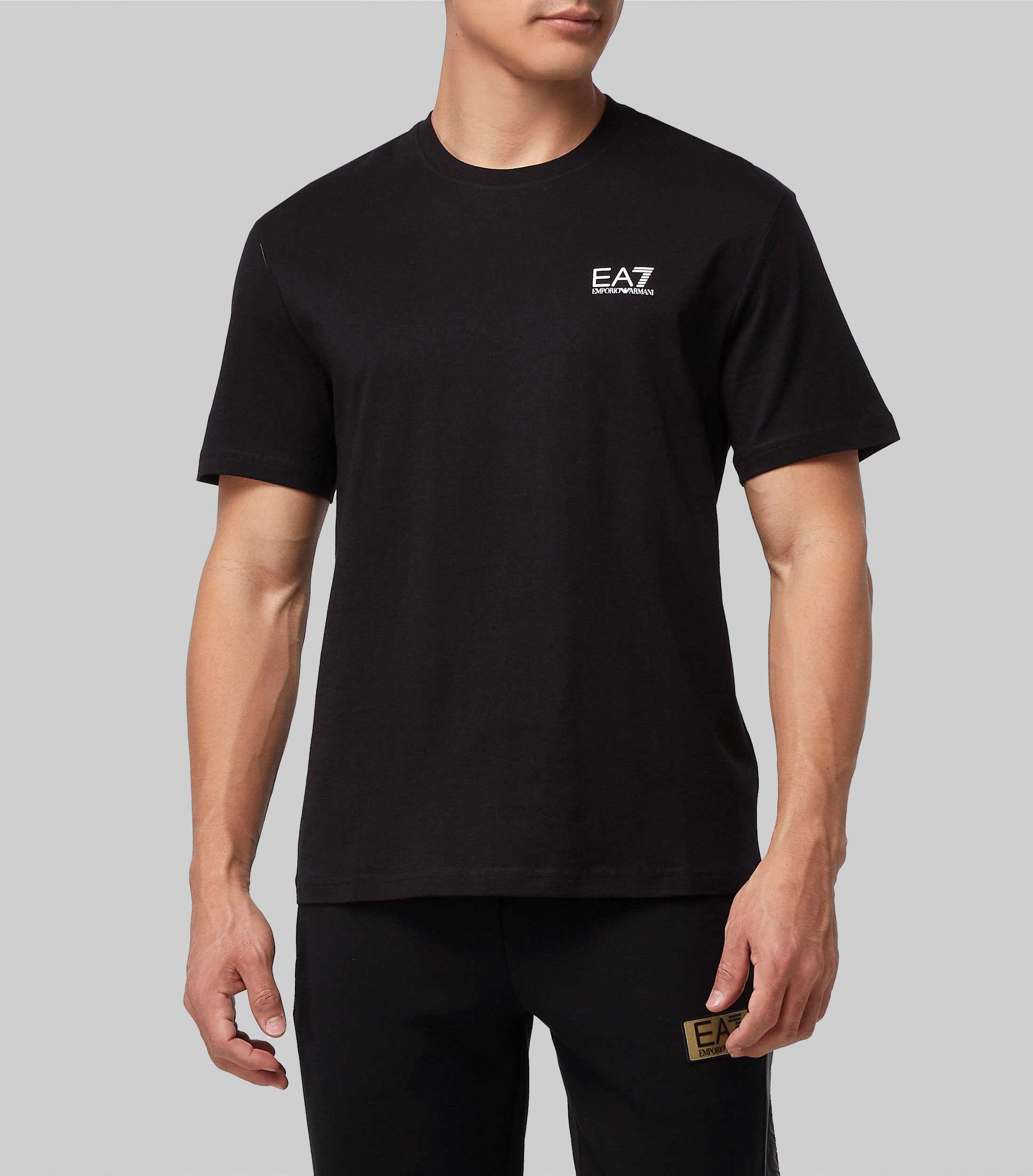 EA7 Emporio Armani: Playera de cuello redondo y manga corta estampada Hombre | El Palacio de Hierro