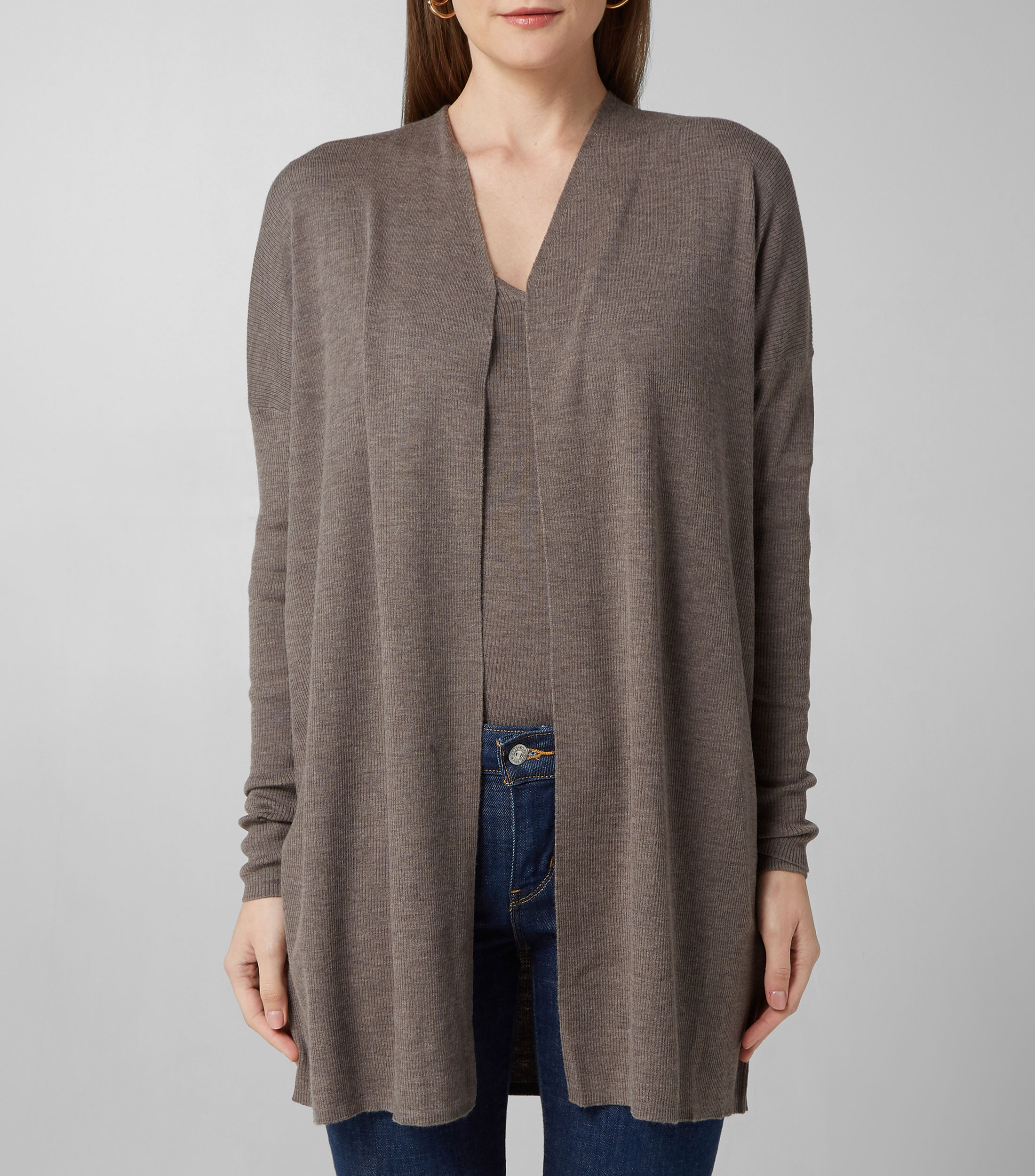 Adolfo Dominguez Suéter Largo Abierto Mujer - El Palacio de Hierro