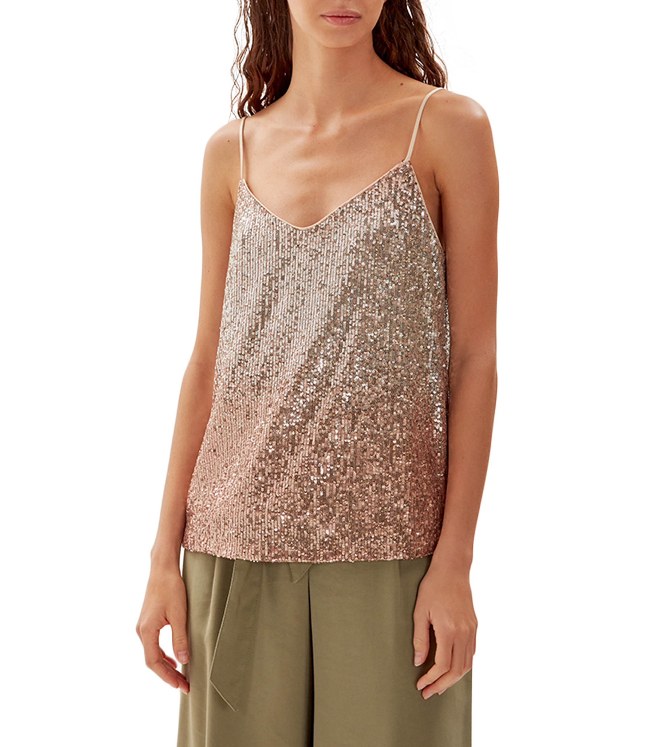 Julio Blusa con pedrería sin mangas Mujer - El Palacio de Hierro