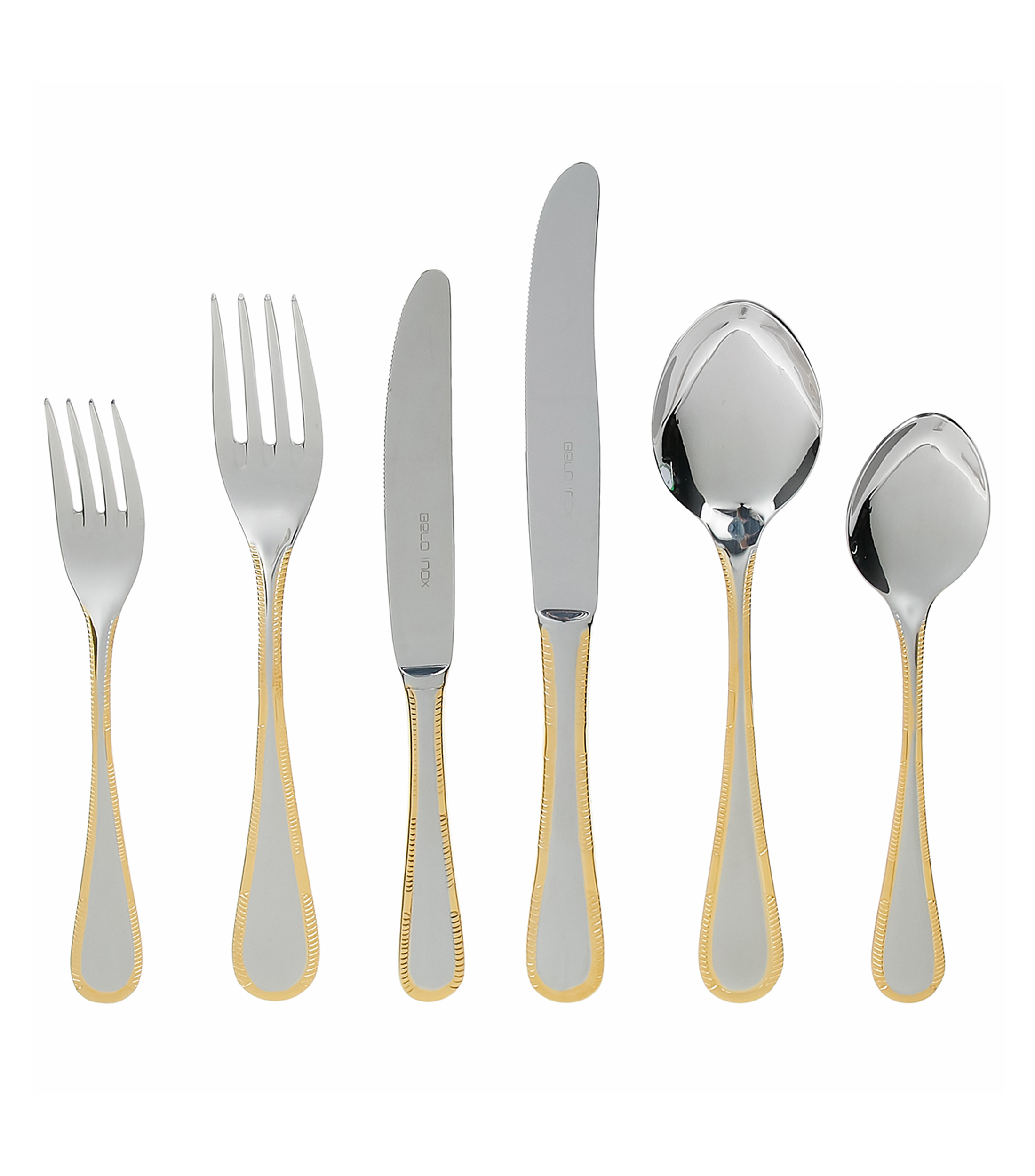 Belo Inox Set de Cubiertos con Estuche Imperador 130 Piezas - El ...