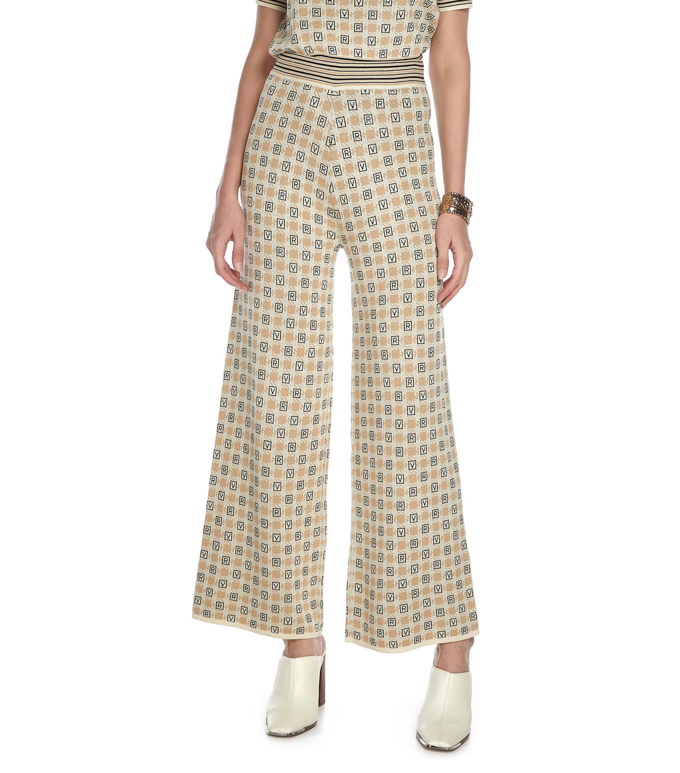 Roberto Verino: Pantalón amarillo monogram Mujer | El Palacio de Hierro