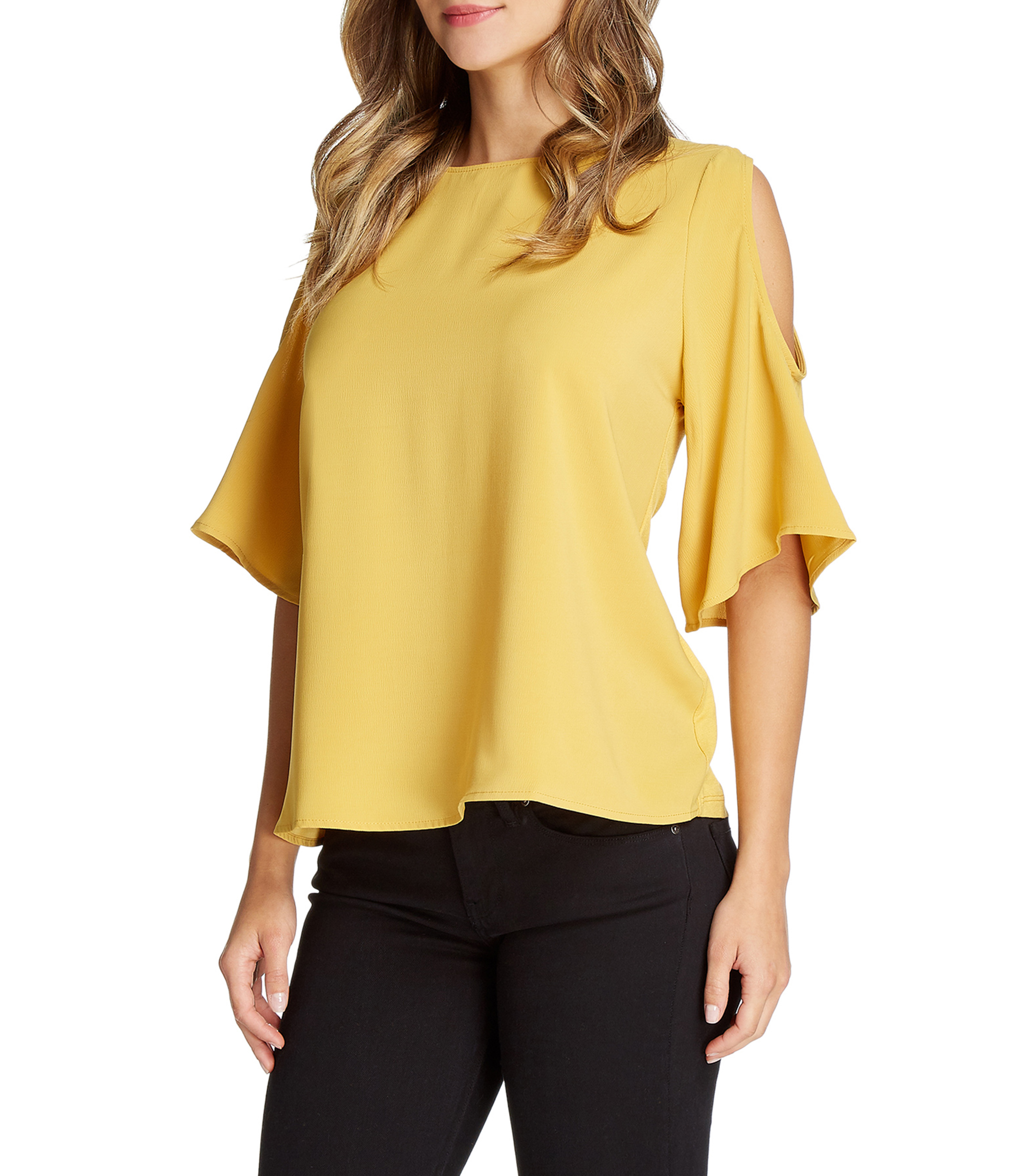 Cortefiel Blusa manga corta Mujer