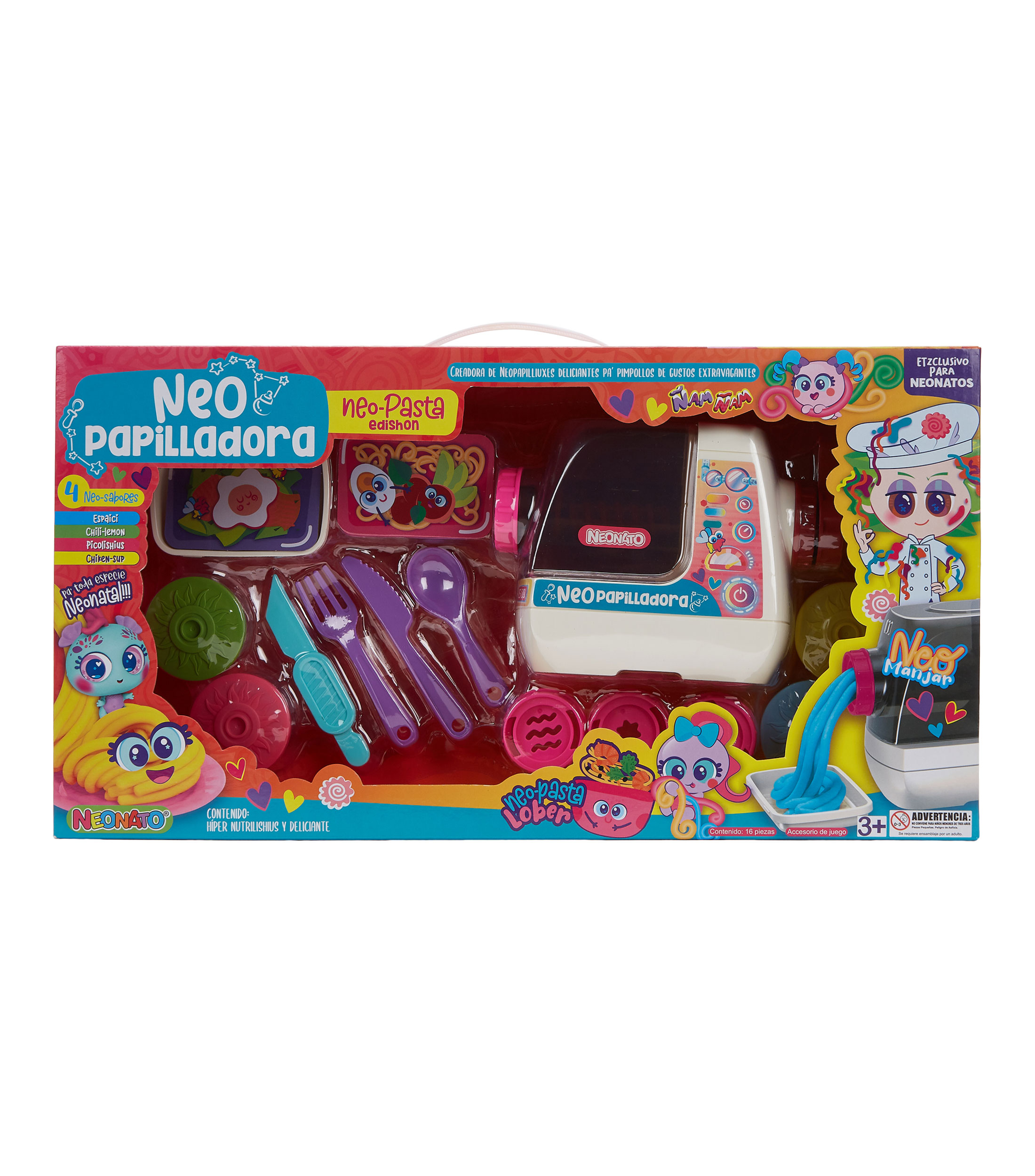 Distroller Neo papilladora: Neo pasta edishon - El Palacio de Hierro