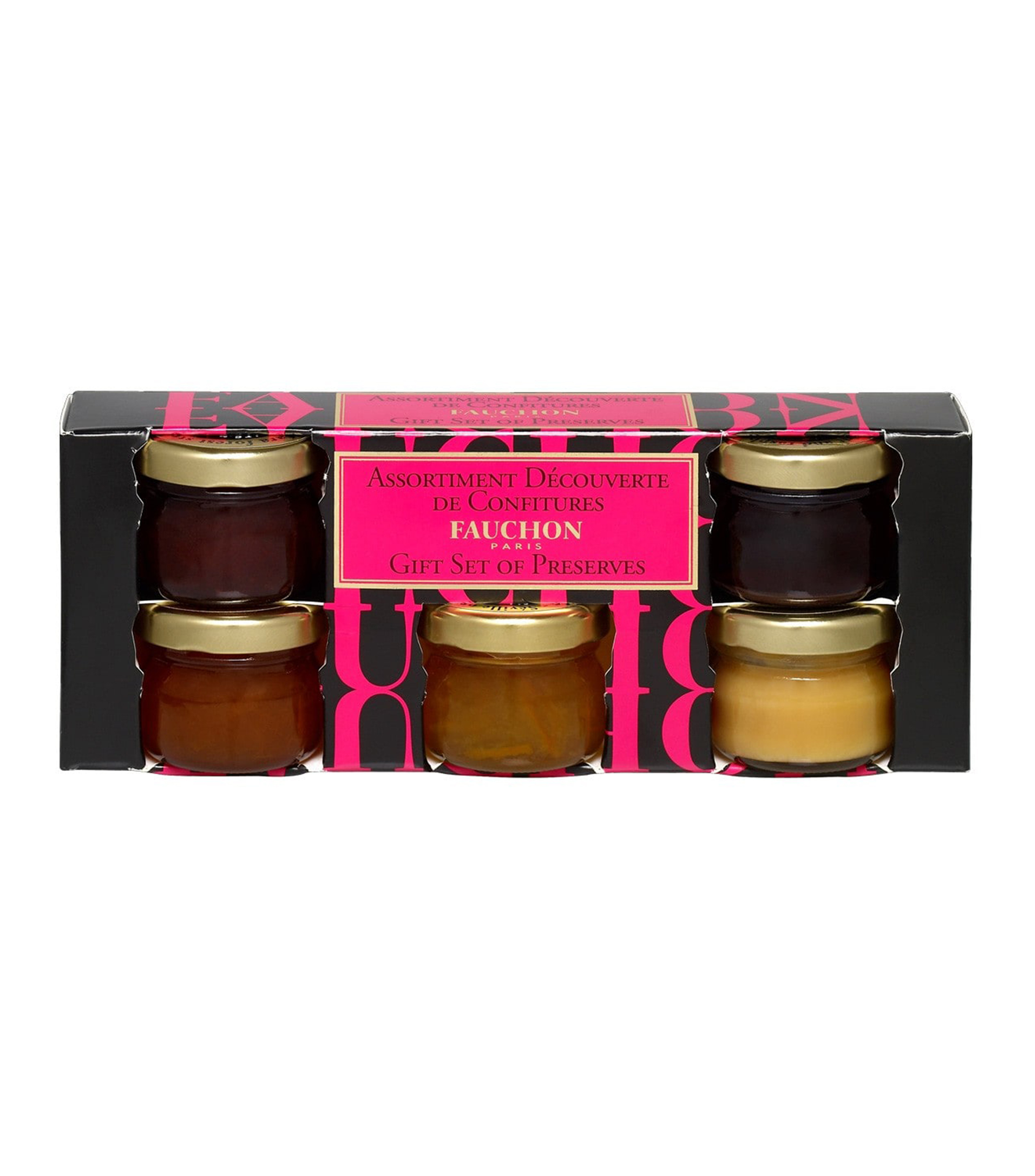 Fauchon Paris Set de 5 mini mermeladas, 140 g - El Palacio de Hierro